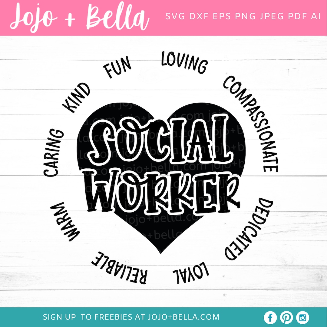 Social Worker Svg, Social Work, Svg, Cricut, Svg Designs, Essential ...