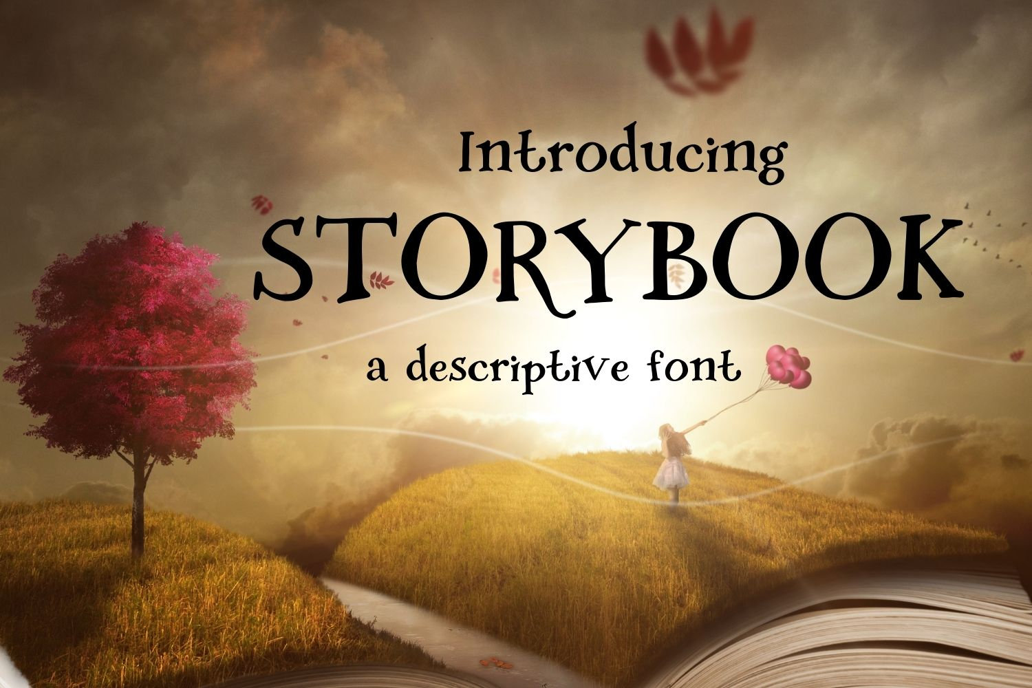 Storybook Font Otf Ttf Webfont Fonts for Cricut and | Etsy