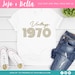 Vintage 1970 Svg, 1970 Svg, Vintage Birthday Svg, Birthday Svg, 50th ...