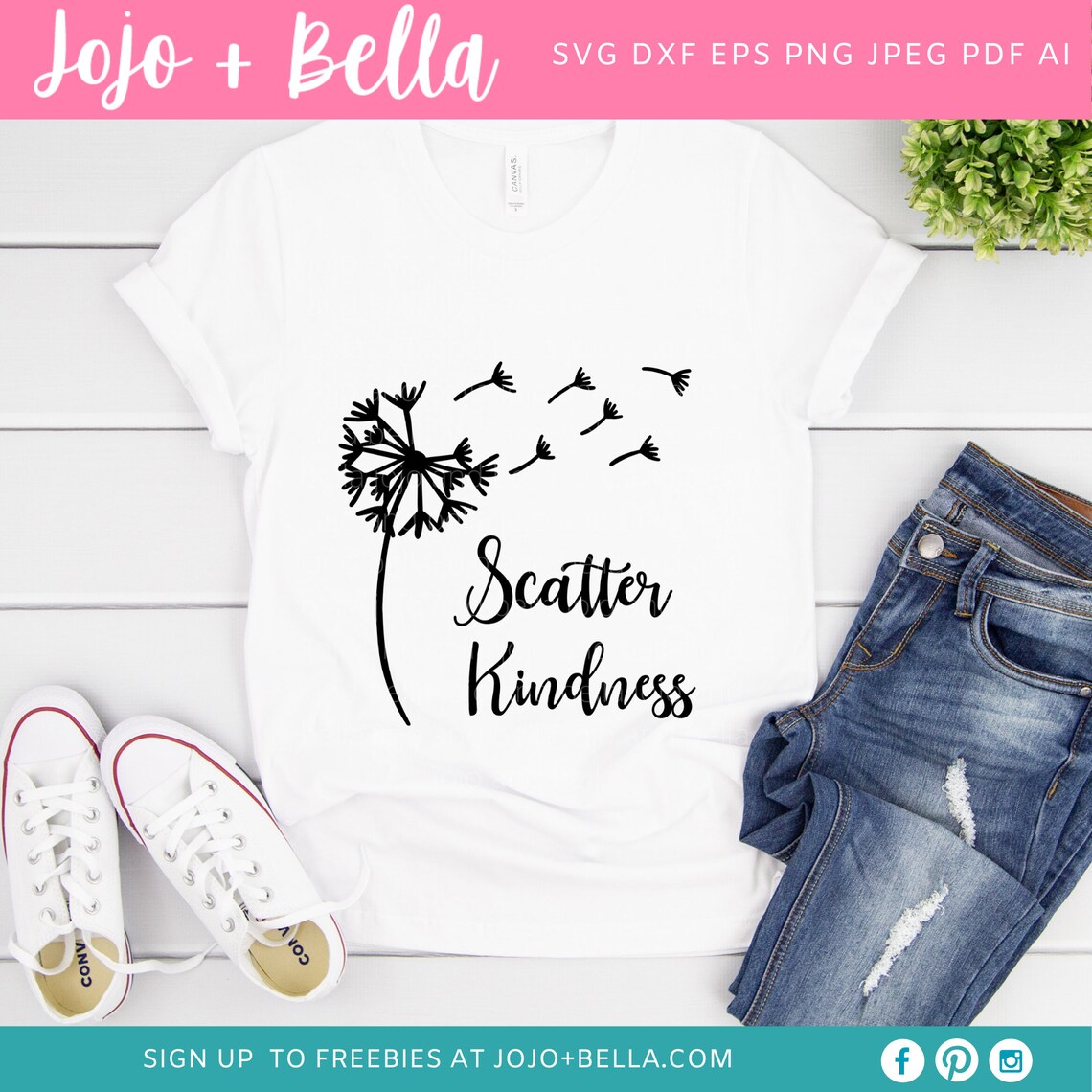 Scatter Kindness Svg Dandelion Svg Kindness Svg Kind Svg | Etsy