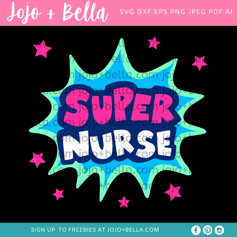 Nurse SVG Super Nurse Svg Nurses Week Nurse Appreciation - Etsy