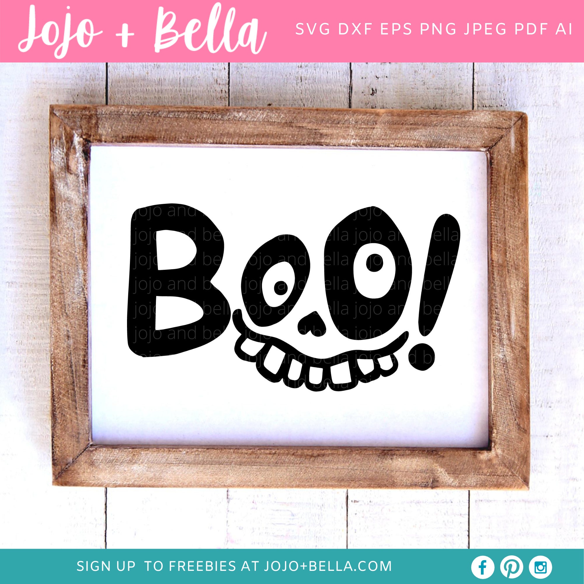 Boo SVG Kid's Halloween SVG Spooky Svg Trick Or Treat | Etsy