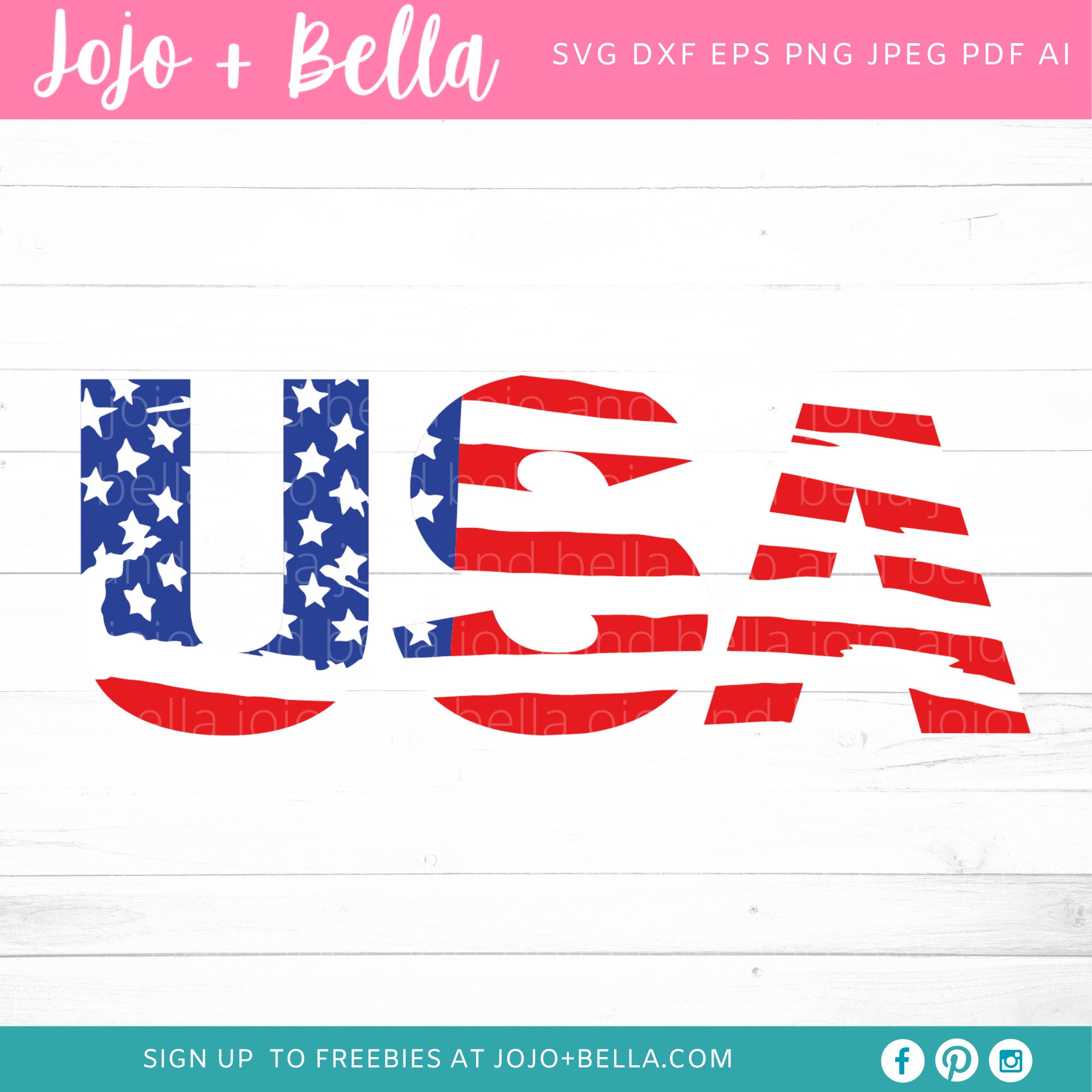 USA svg 4th of July Fourth of July Svg American Flag Svg | Etsy