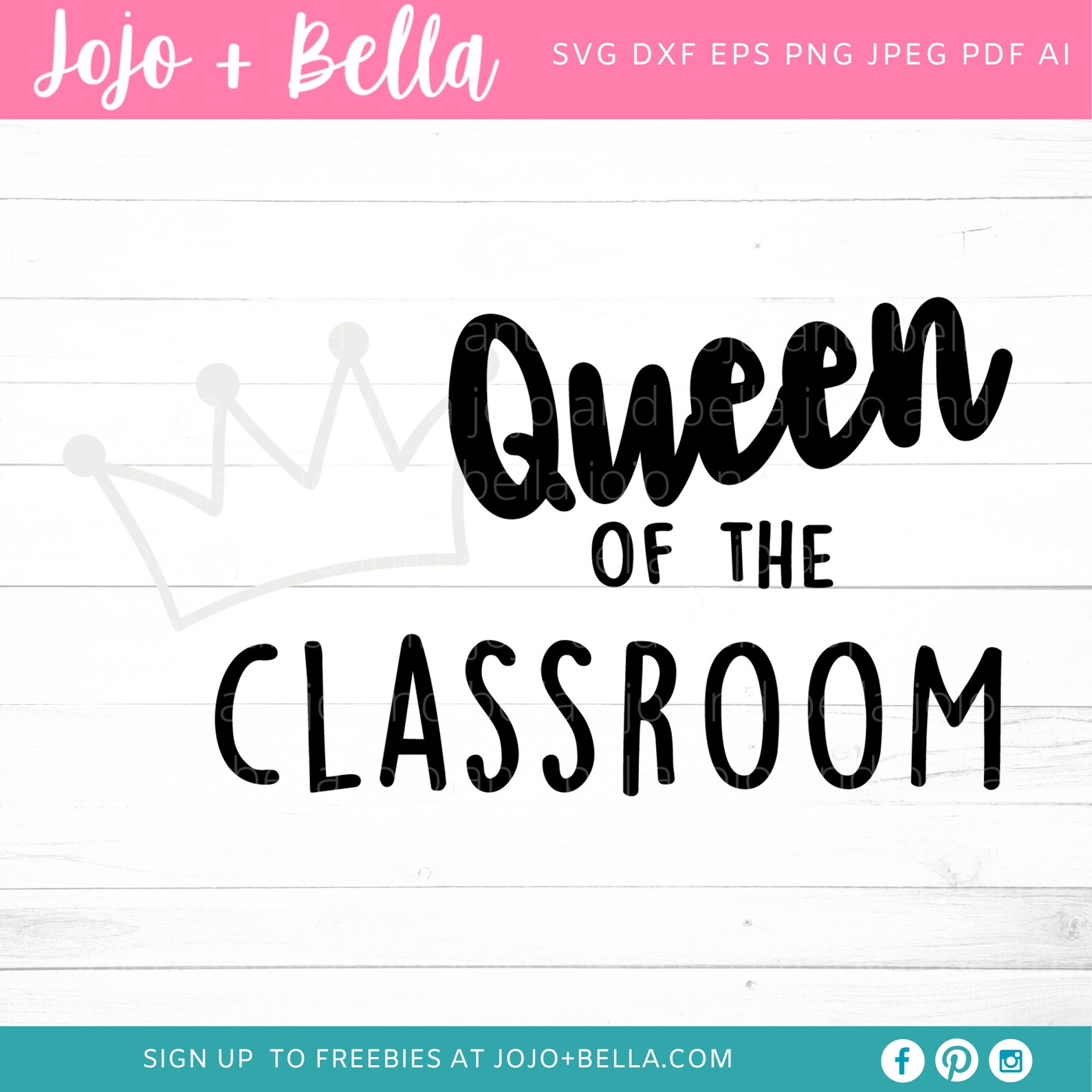Queen of the Classroom Svg Teacher Svg School Svg Back to - Etsy