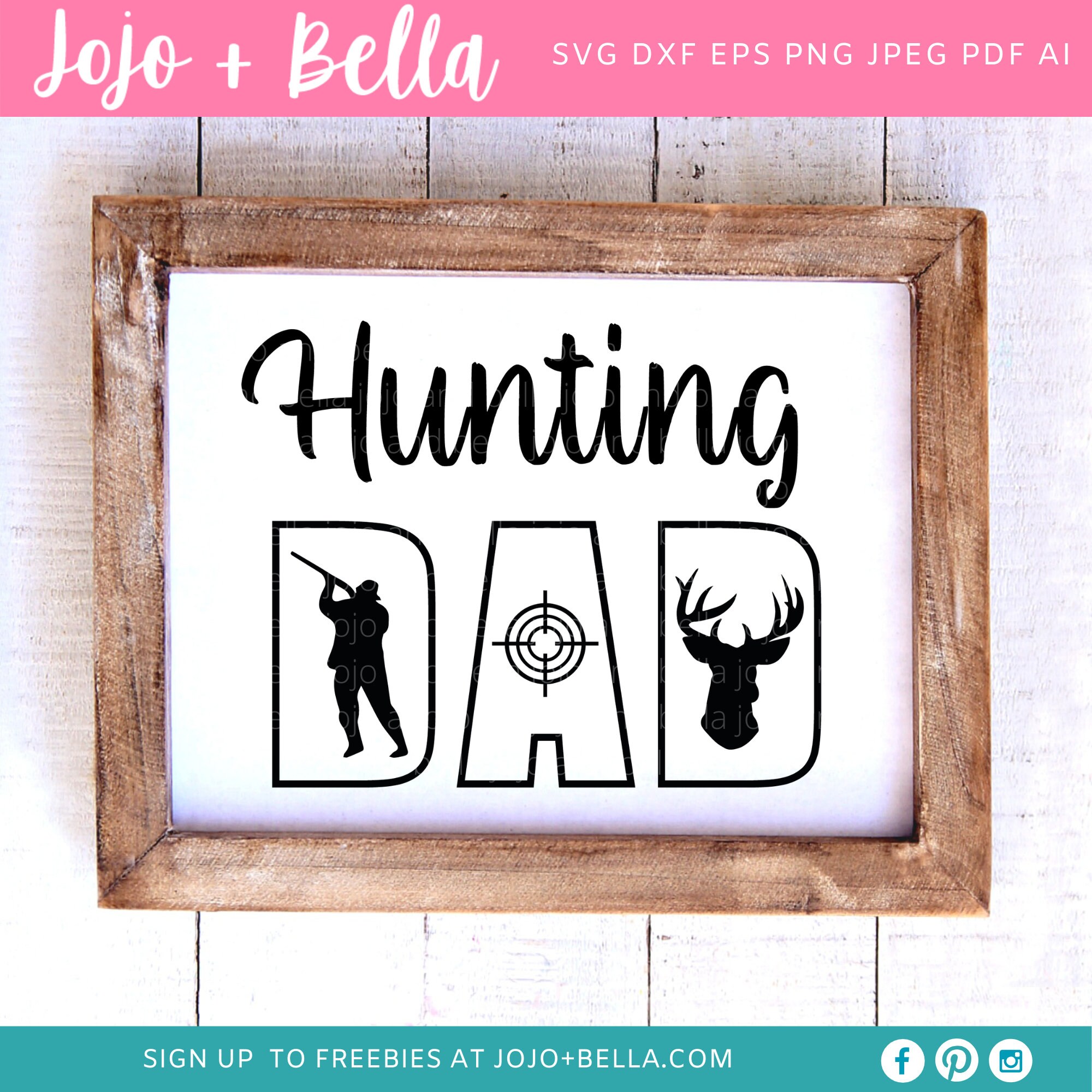 Hunting Dad Svg Dad Svg Fathers Day Svg Dad Hunting Svg - Etsy