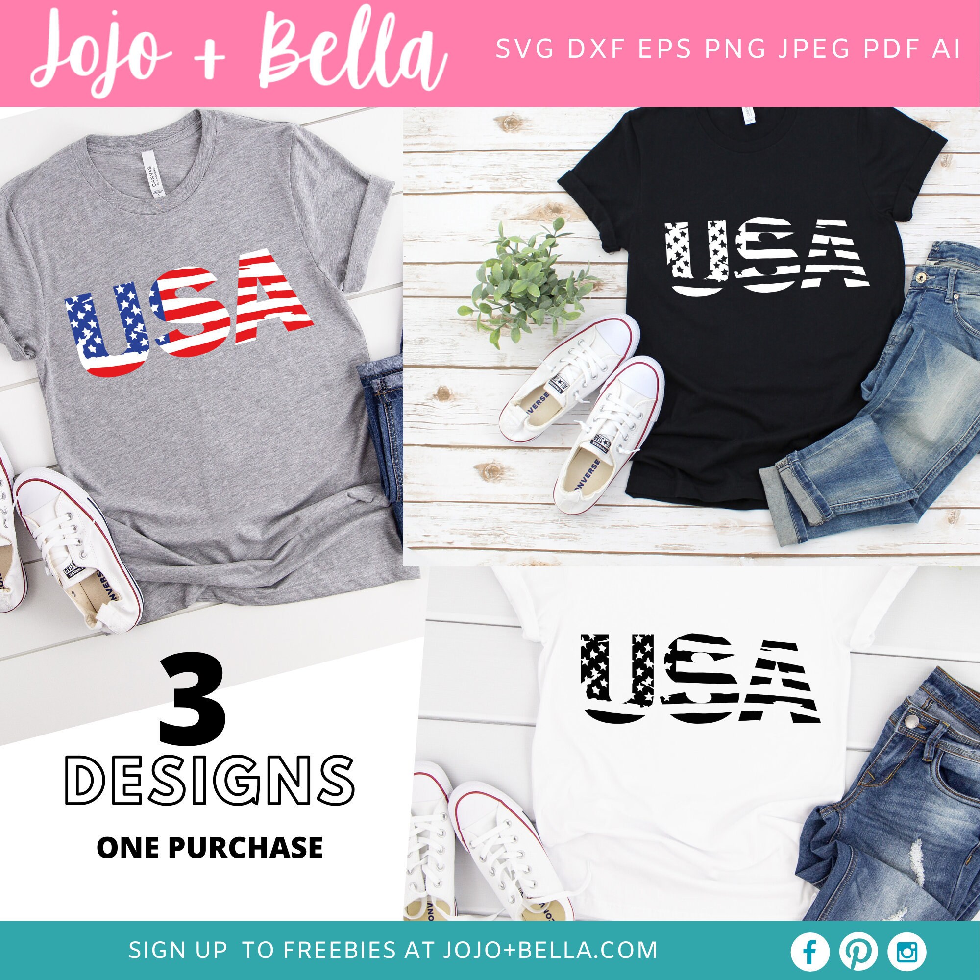 USA svg 4th of July Fourth of July Svg American Flag Svg | Etsy