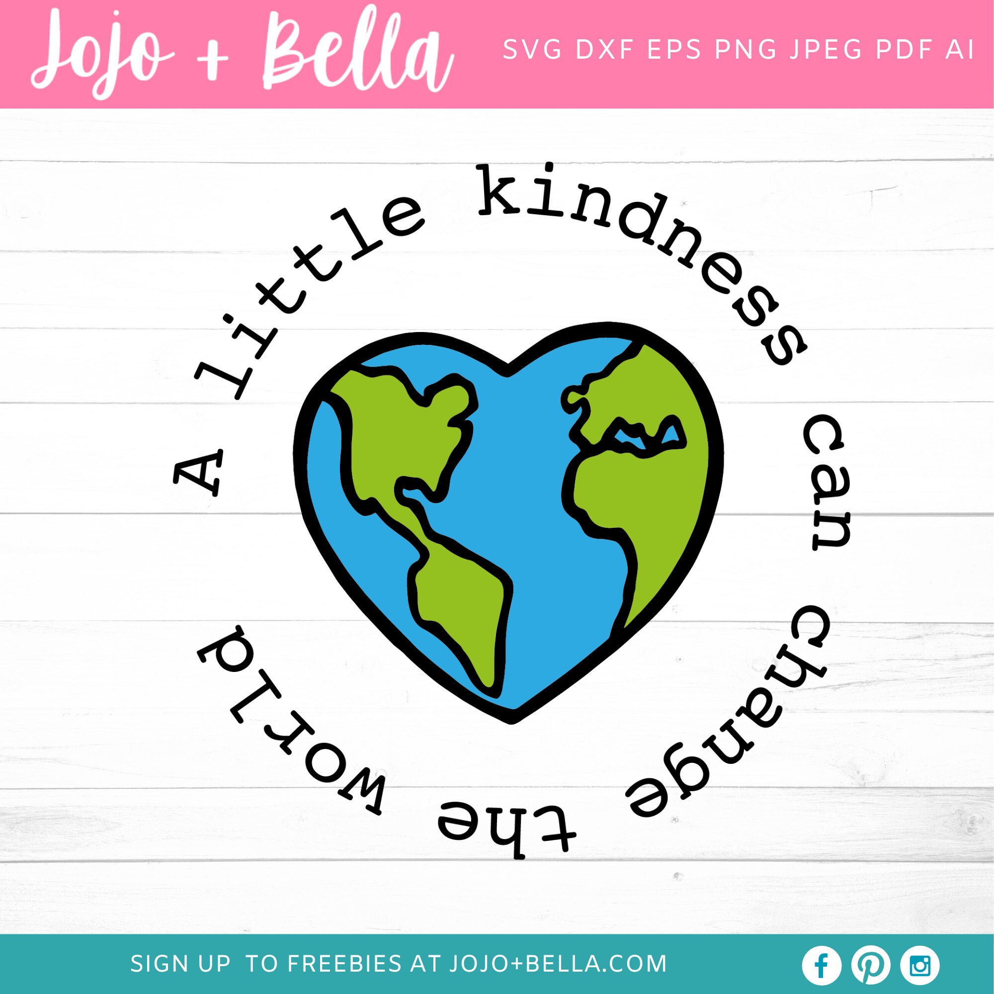 A Little Kindness Can Change the World Svg Kindness Svg Kind | Etsy