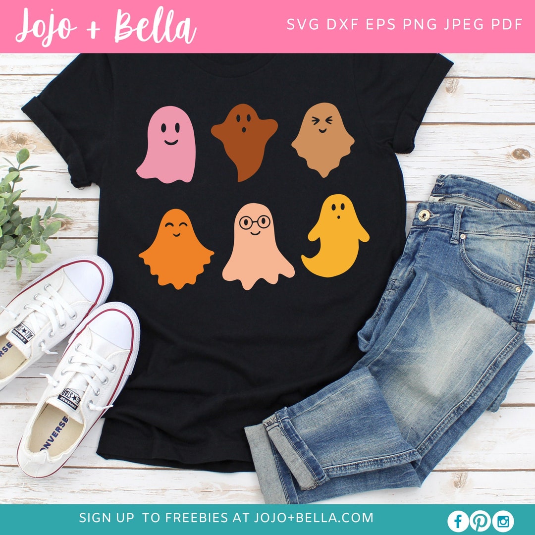 Ghost Svg, Svg Bundle, Boo Svg, Cute Ghost Svg, Spooky Svg, Ghost ...