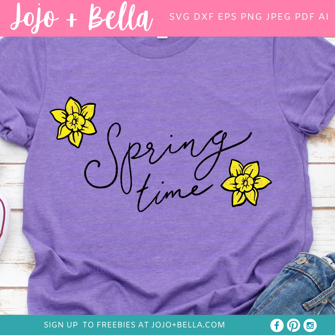 Spring Time SVG Hello Spring Svg Easter Svg Flower Svg | Etsy