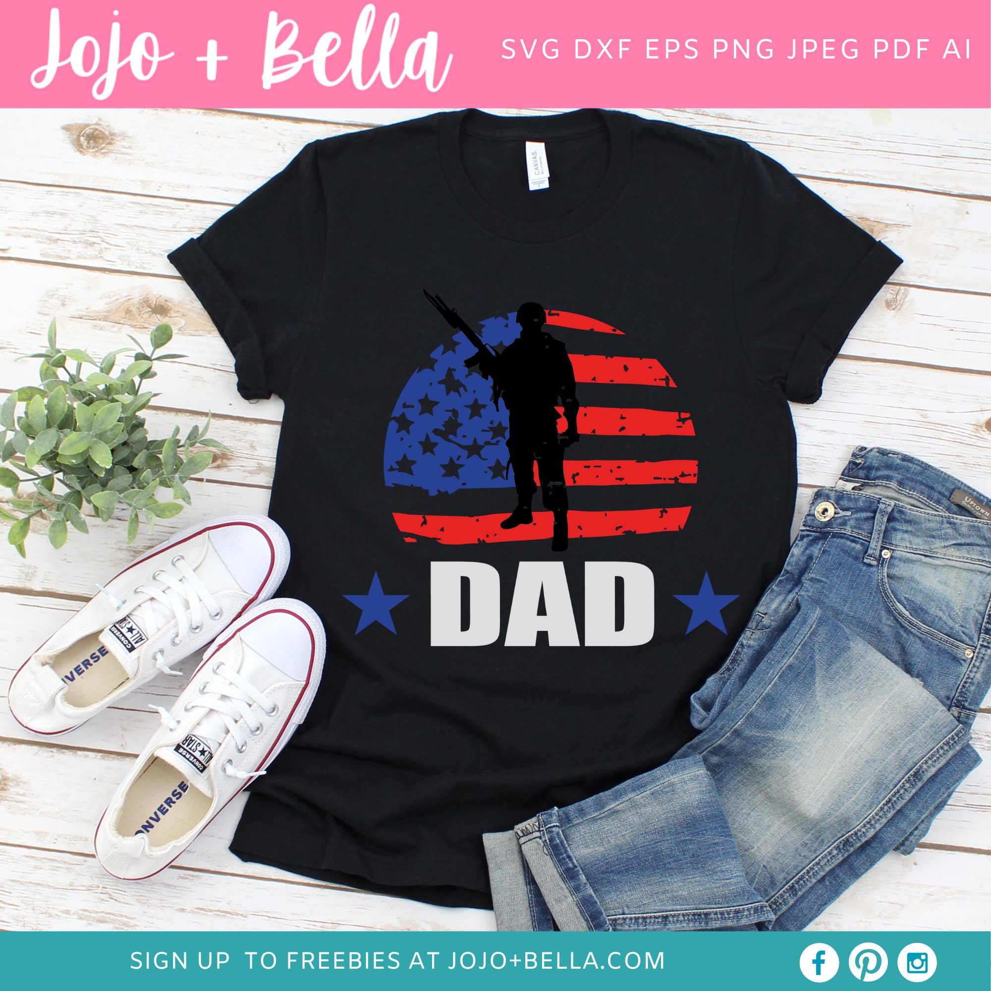 Soldier Svg - Dad Svg, Veteran Svg, Hero Svg, Military Svg, Father's ...