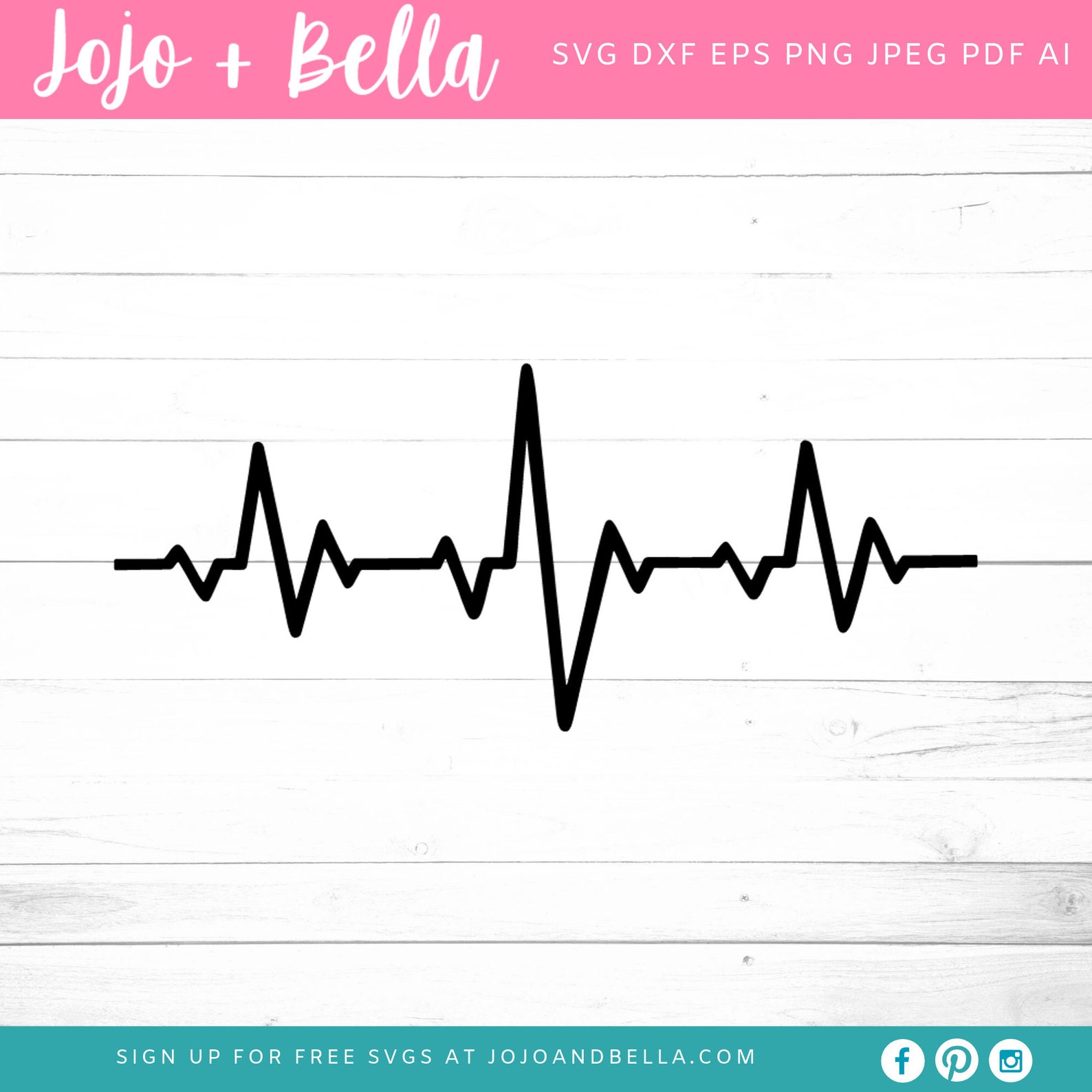 Heartbeat Svg EKG Svg ECG Svg Lifeline Svg Heartbeat Clip - Etsy