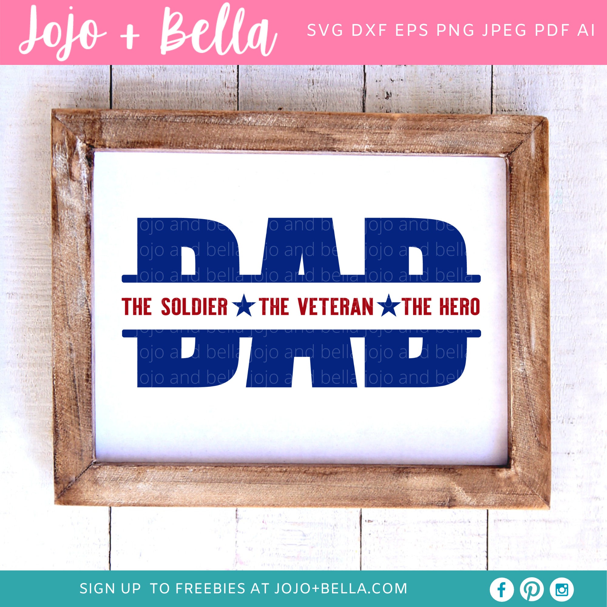 Soldier Svg Military Svg Dad Svg Veteran Svg Hero Svg | Etsy