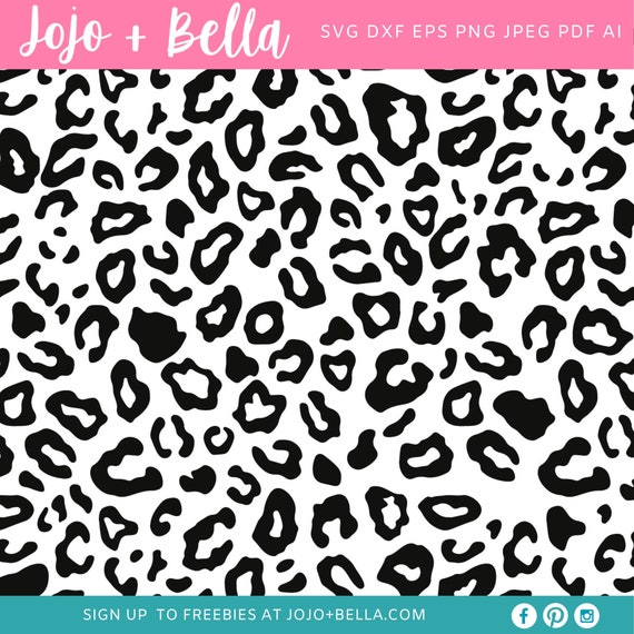 Leopard Print Svg Leopard Print Pattern Svg Leopard Print - Etsy
