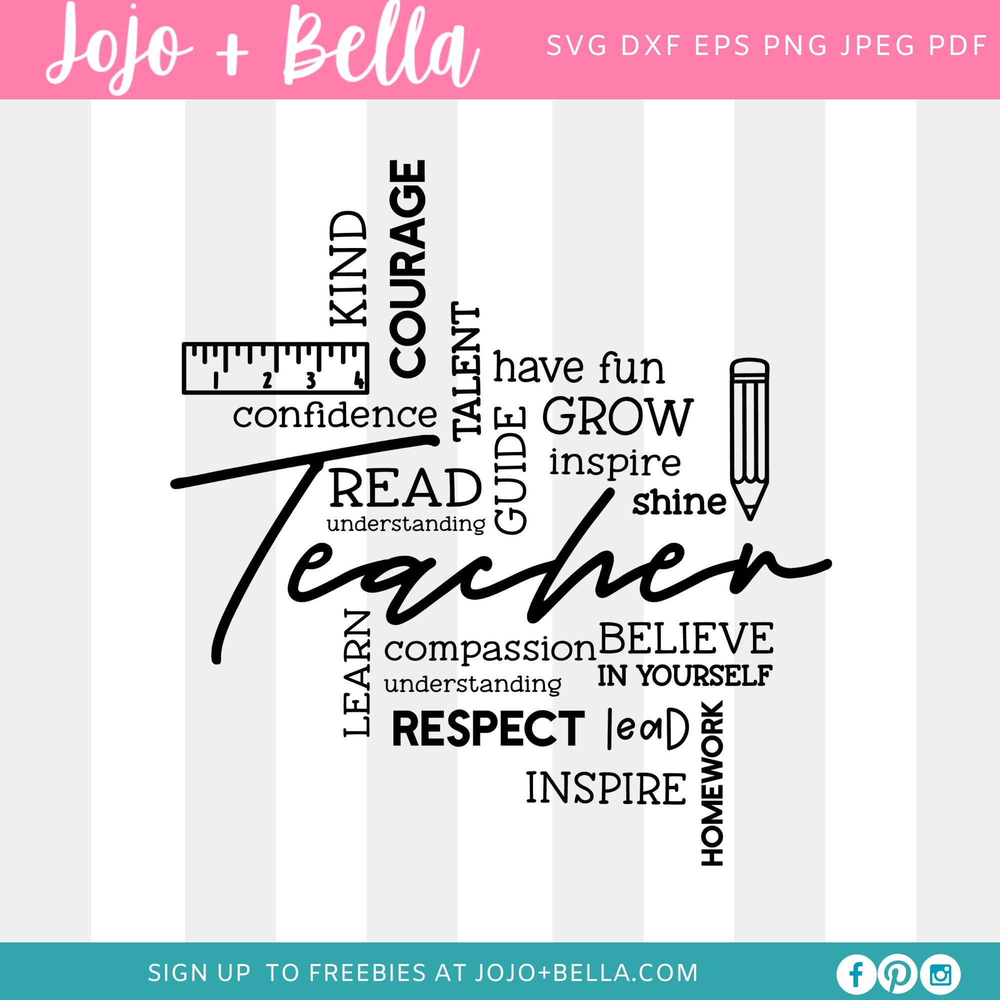 Teacher Word Art Svg Teacher Heart Svg Teacher Shirt Svg - Etsy