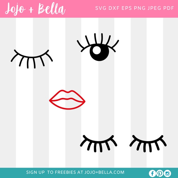 Eyelashes Svg Lashes Svg Eyelash Svg Makeup Svg Beauty - Etsy