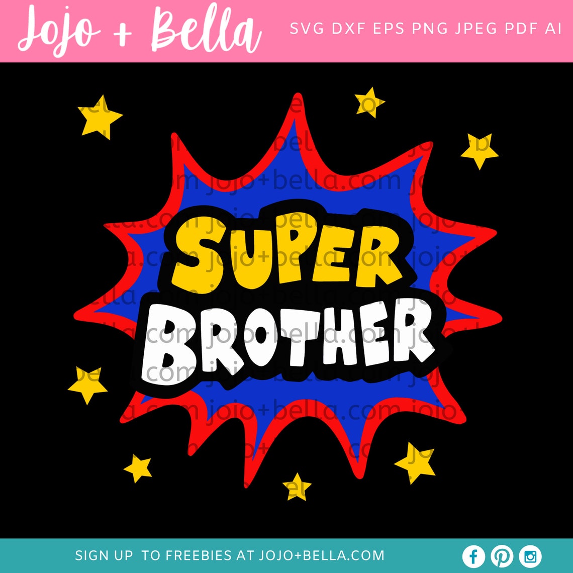 Brother Svg Super Brother Svg Brother Gift Brother - Etsy