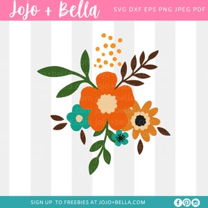 Autumn Flower Svg, Flower Svg, Fall Flower Svg, Fall Flower Png, Dxf ...