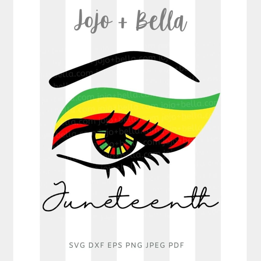 Juneteenth Svg - Eyelash Svg - BLM Svg - Black History Svg - Black ...