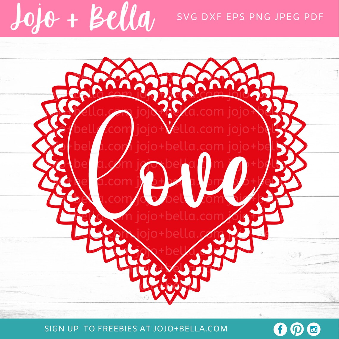 Valentines Svg Heart Svg Mandala Heart Svg Valentines Day - Etsy