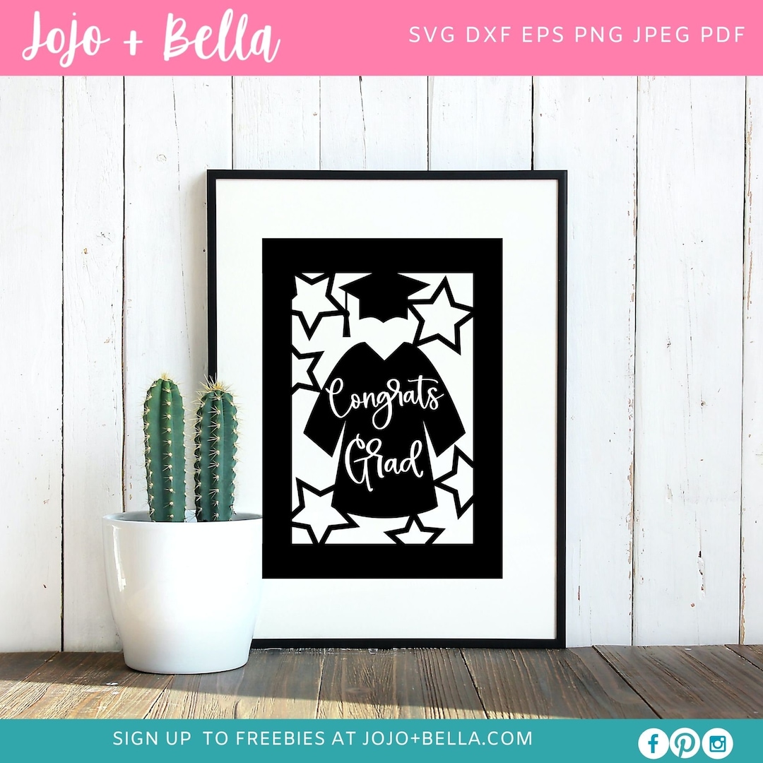 Congrats Grad Svg, Graduation Card Svg, Graduation Svg, Seniior Svg ...