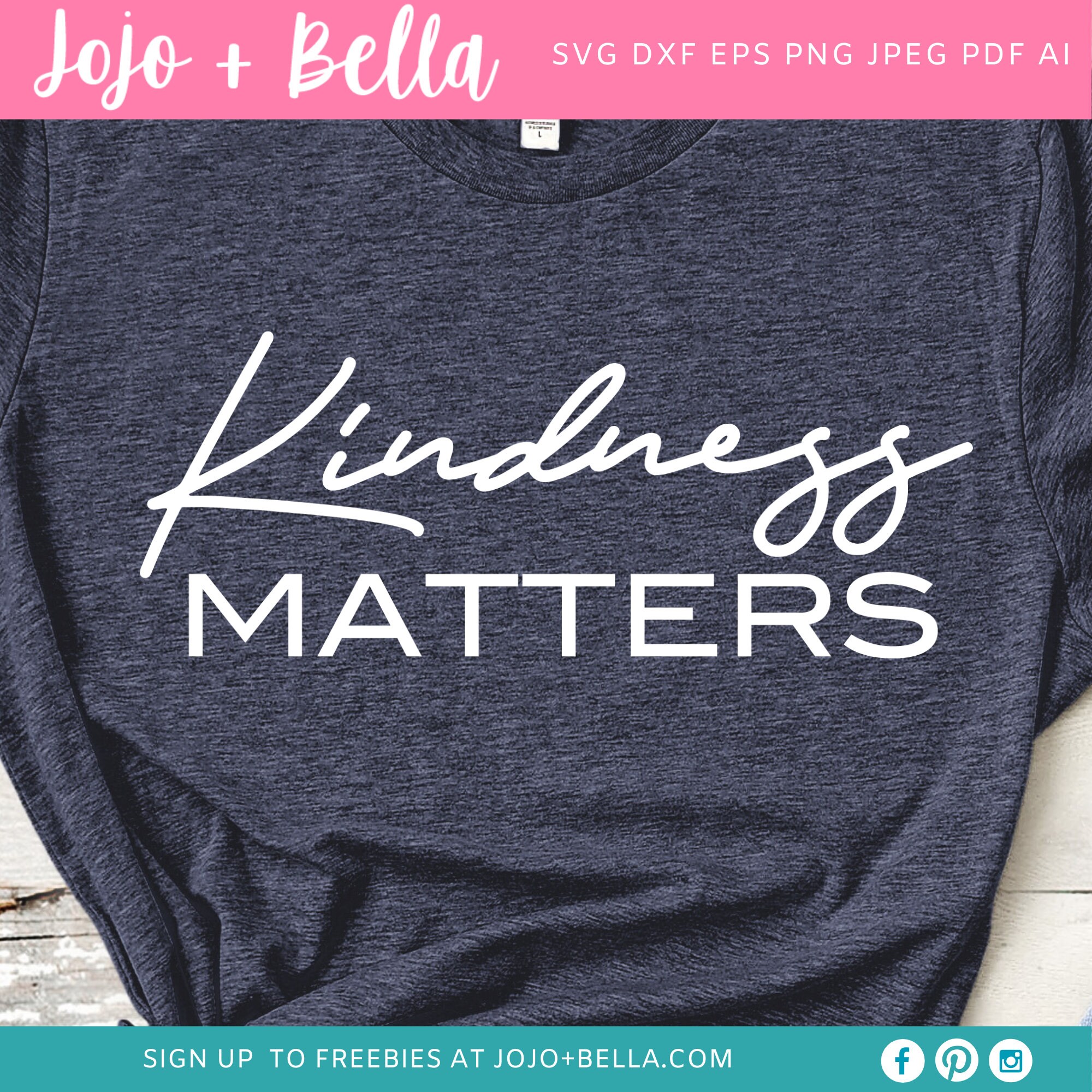 Kindness Matters SVG kind svg kindness SVG friend svg | Etsy