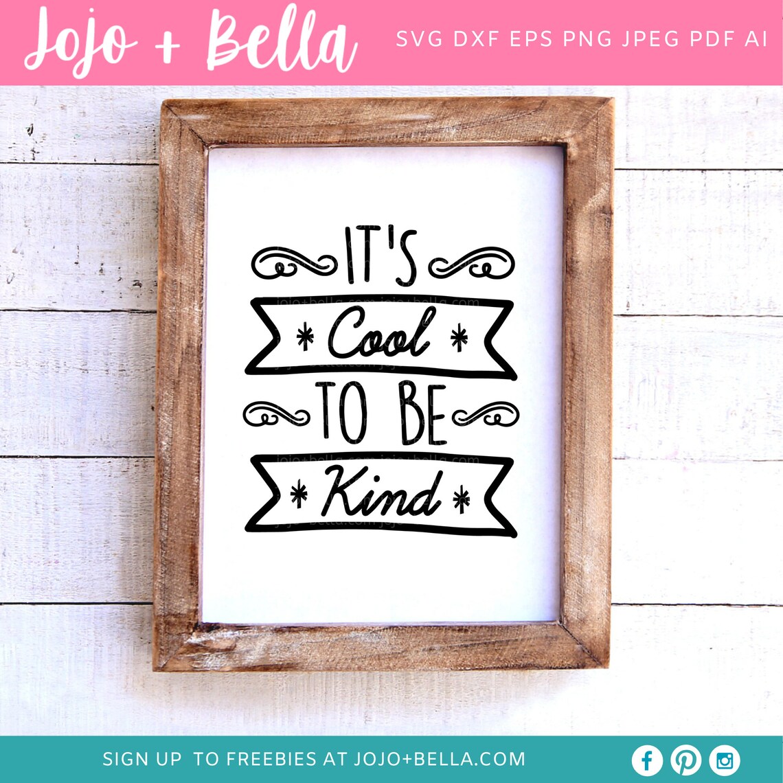 Its Cool to Be Kind Svg Kindness Svg Kind Svg Kindness - Etsy