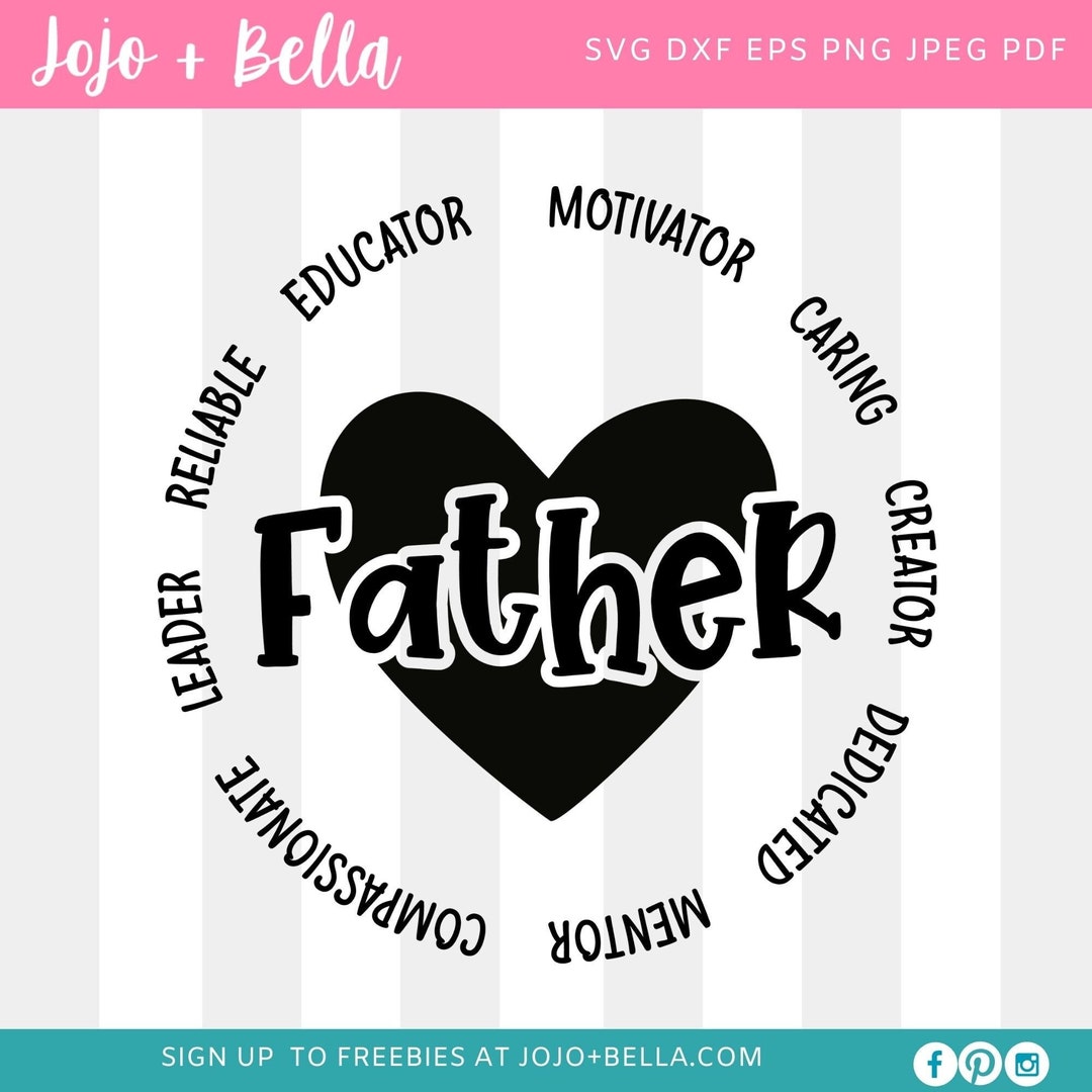 Father Svg, Fathers Day Svg, Father Quote Svg, Father Sign Svg, Fathers ...