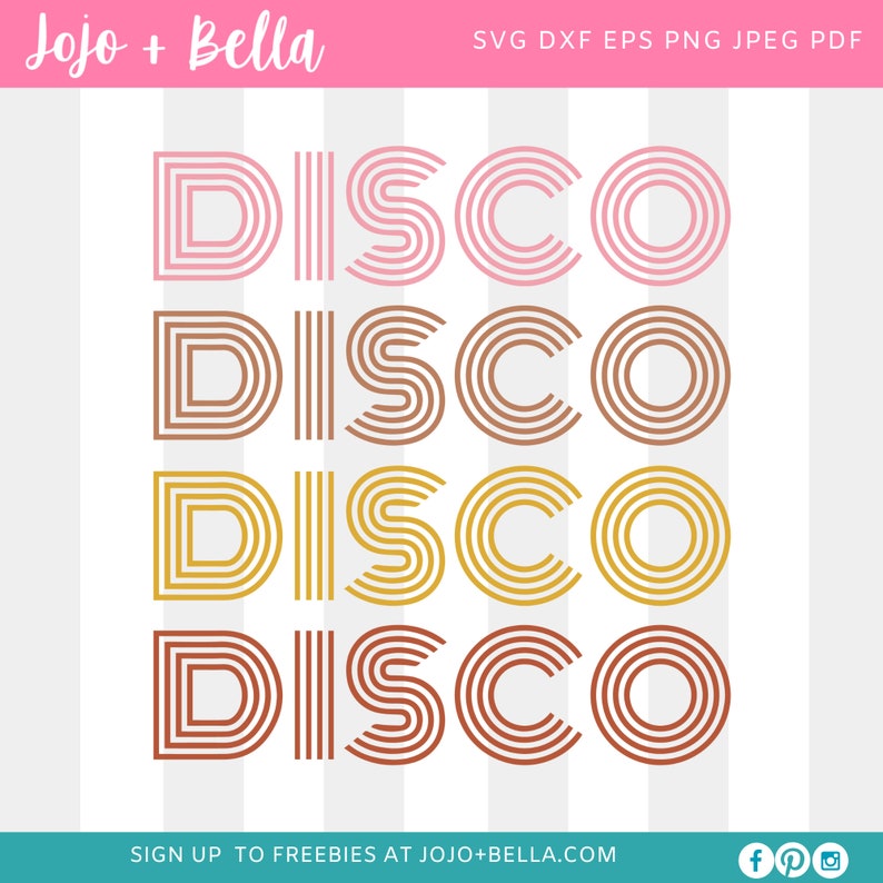 Disco Svg Groovy Svg Retro Svg 70s Dance Svg Roller Skate - Etsy