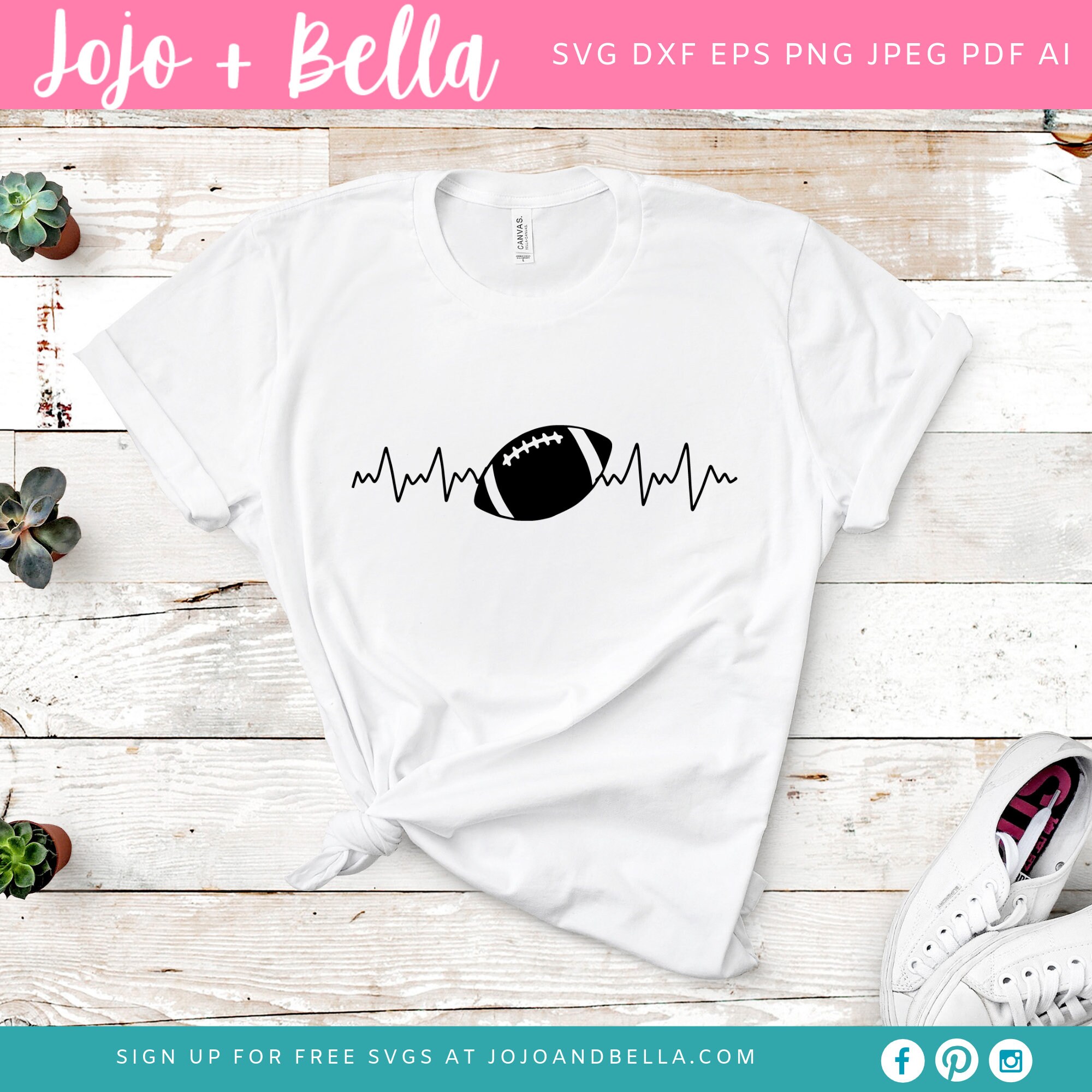 Sports Heartbeat SVG Bundle Football Svg Tennis Svg | Etsy