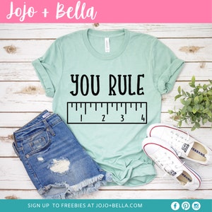 You Rule Svg, Teacher Svg, School Svg, Back to School Svg, Teacher Svg ...