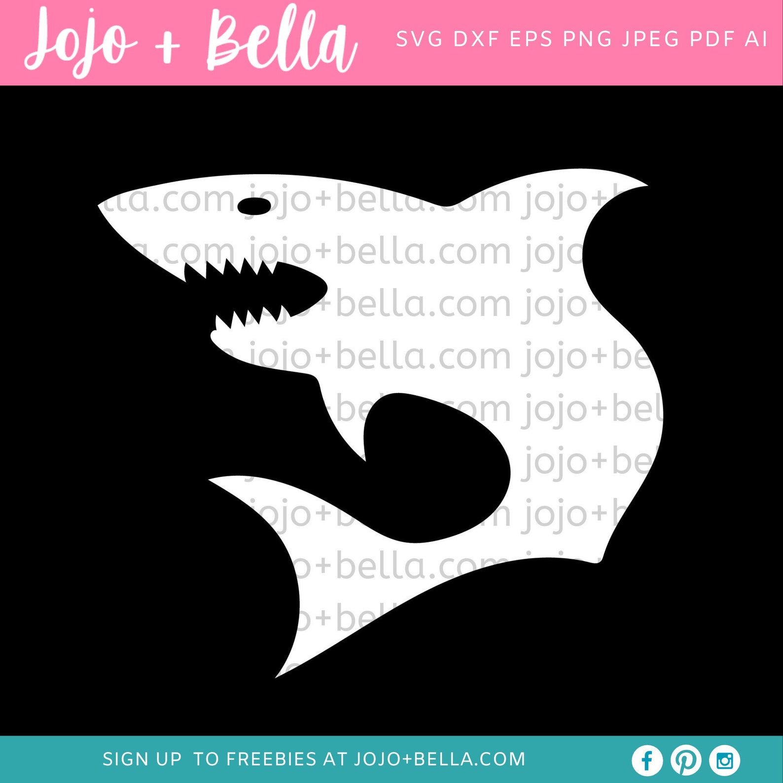 Shark Svg Shark Dxf Shark Printable Shark Iron On cut file | Etsy