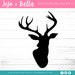 Stag SVG - Antlers Svg, Deer Svg, Deer Head Svg Cut File - Stag Head ...