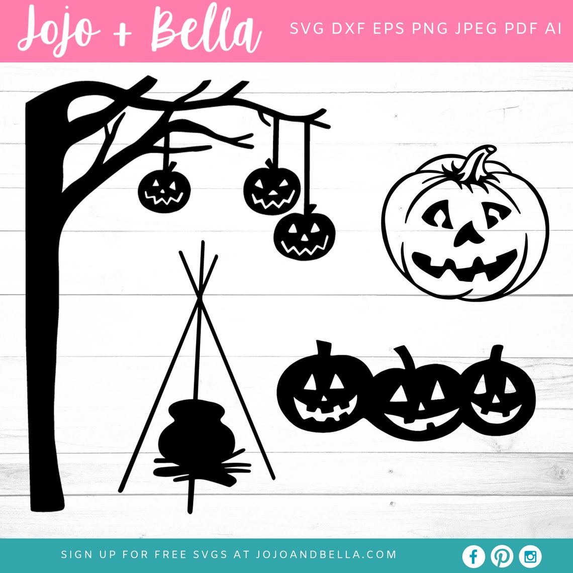 Halloween SVG Bundle Halloween Svg Pumpkin Svg Fall Svg | Etsy