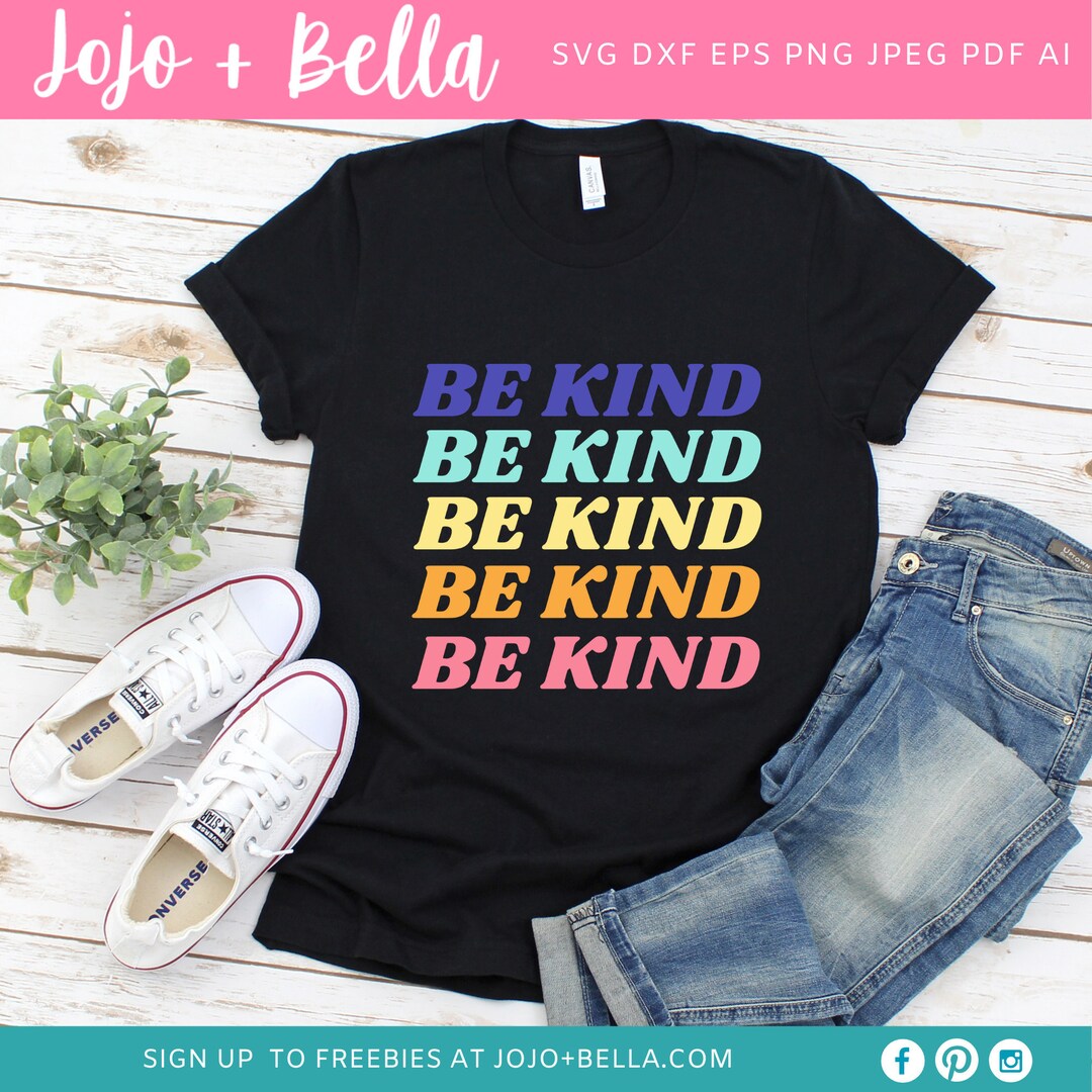 Be Kind Echo Svg, Be Kind Svg, Kindness Svg, Kind Svg, Kindness Matters ...