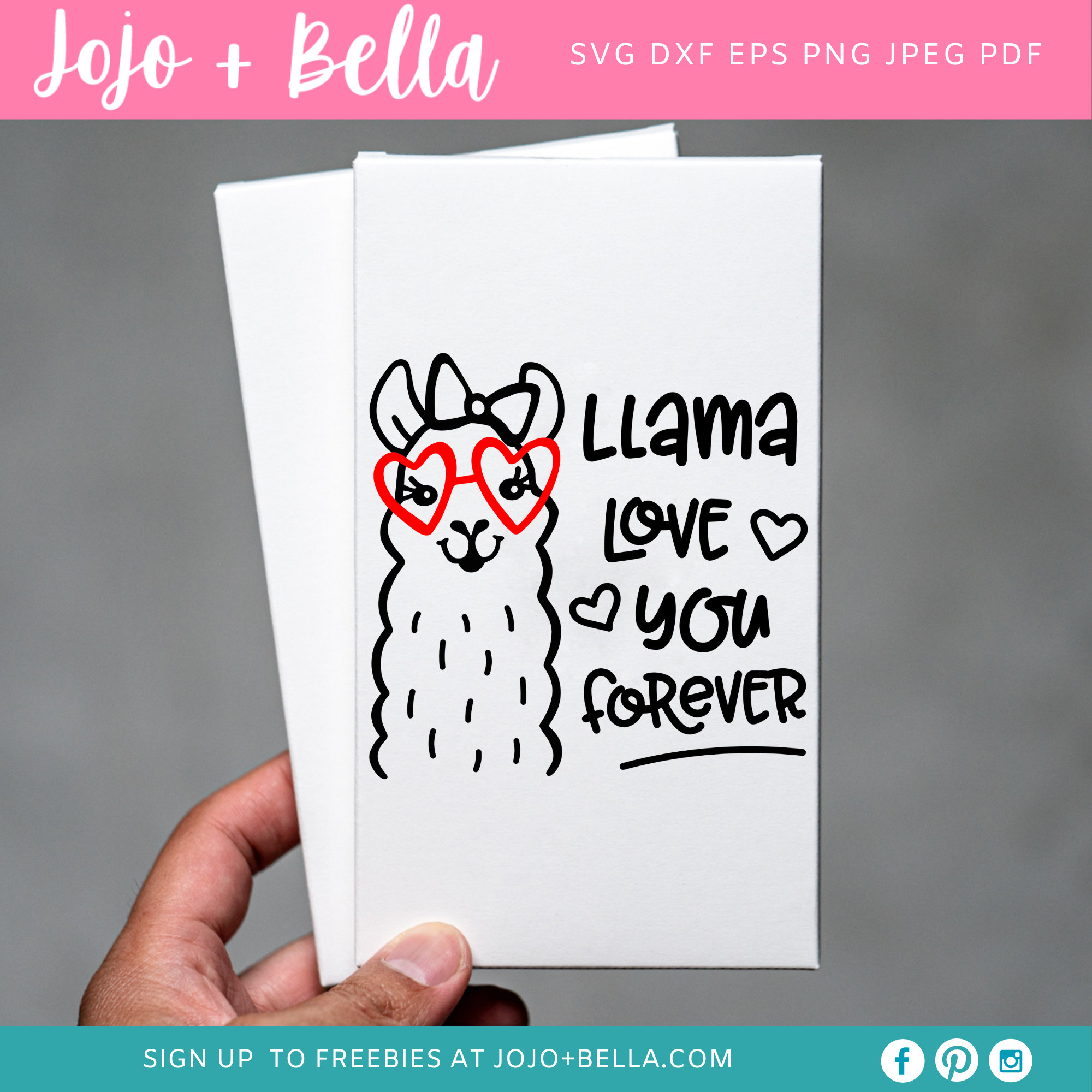 Valentines Day Svg, Llama Love Svg, Valentine Svg, Cute Llama Svg ...