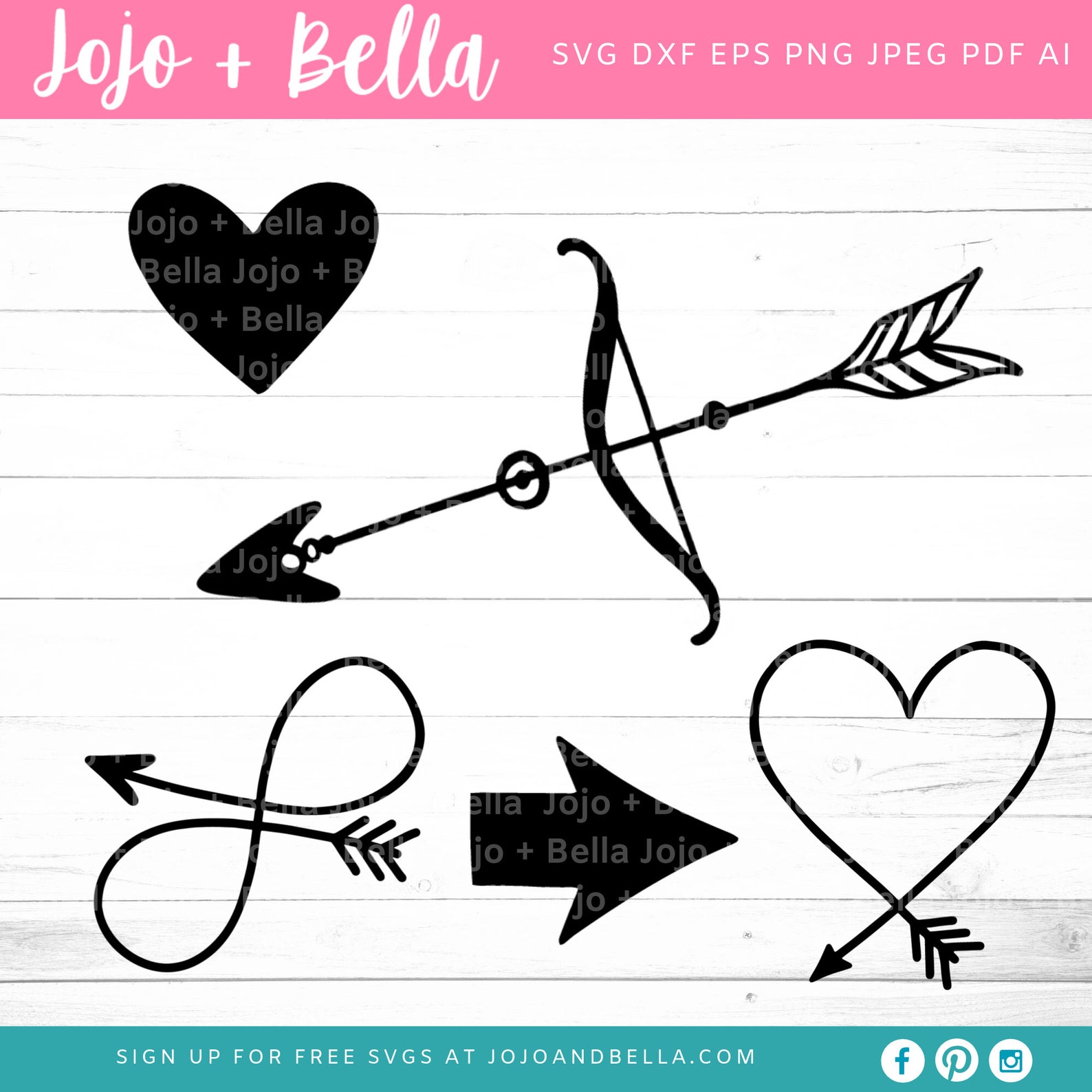 Arrows SVG File Bundle Arrows Clipart Arrows Clip Art Arrow | Etsy