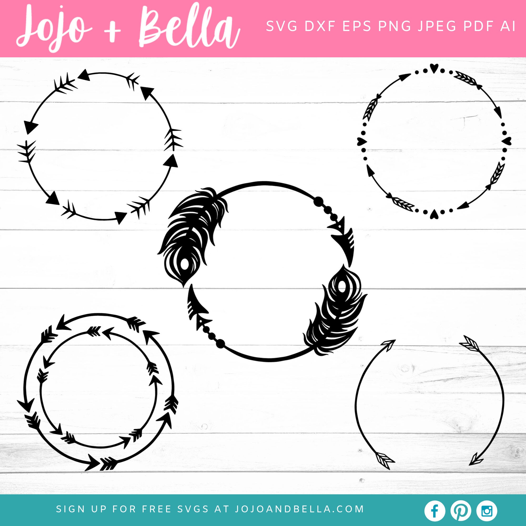 Arrows SVG File Bundle Arrows Clipart Arrows Clip Art Arrow | Etsy