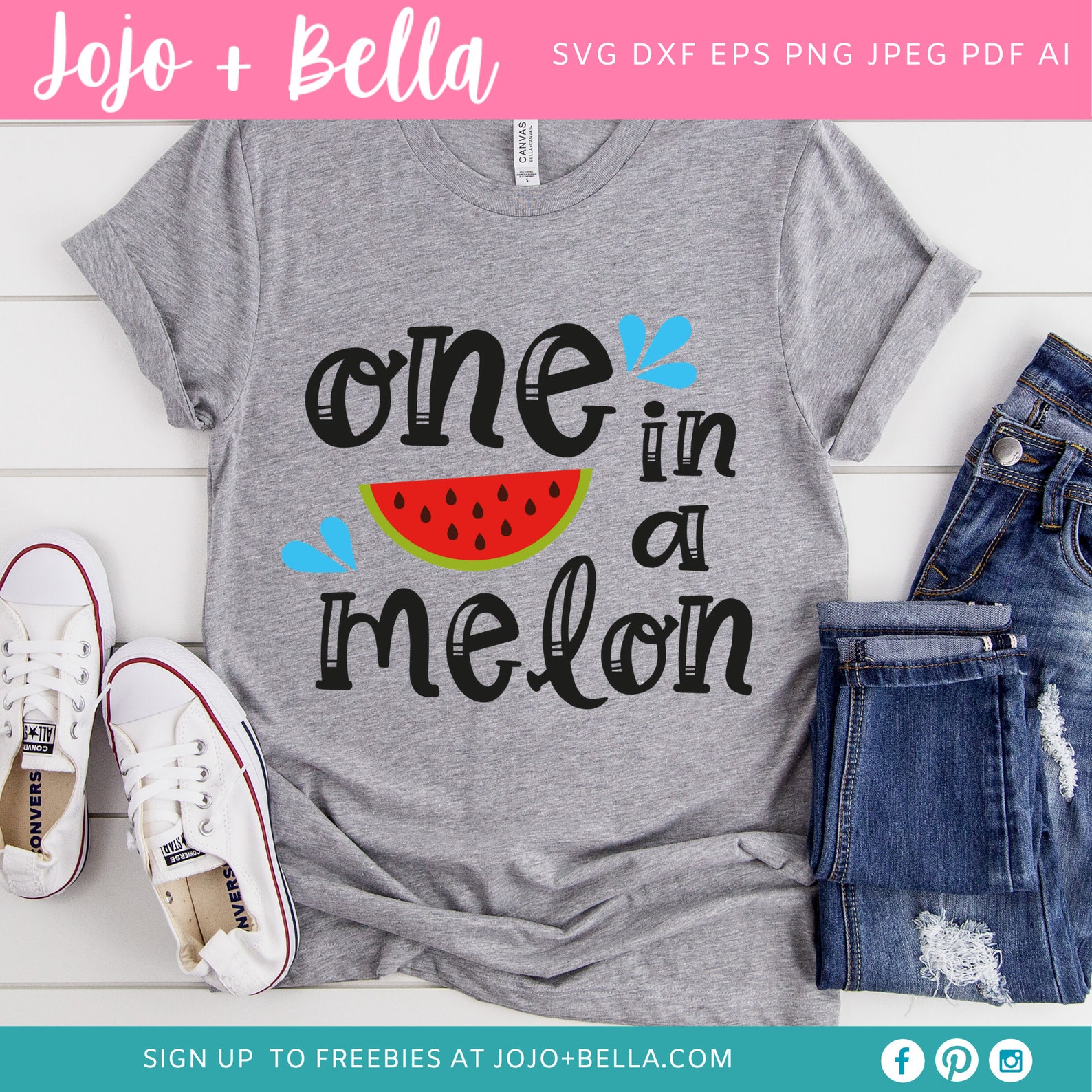 One in A Melon Svg Summer SVG Beach Svg Sun Svg Melon Svg - Etsy