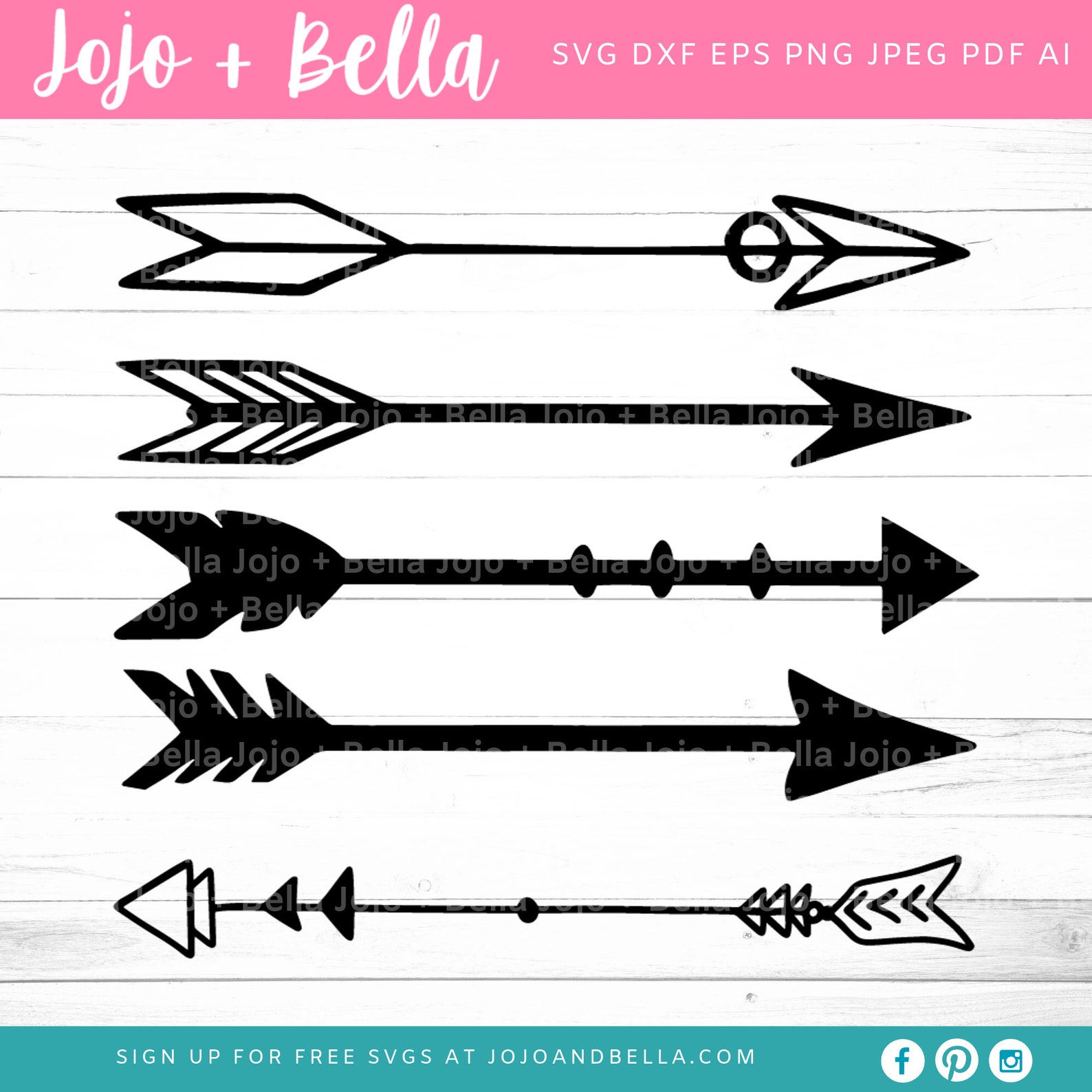 Arrows SVG File Bundle Arrows Clipart Arrows Clip Art Arrow | Etsy