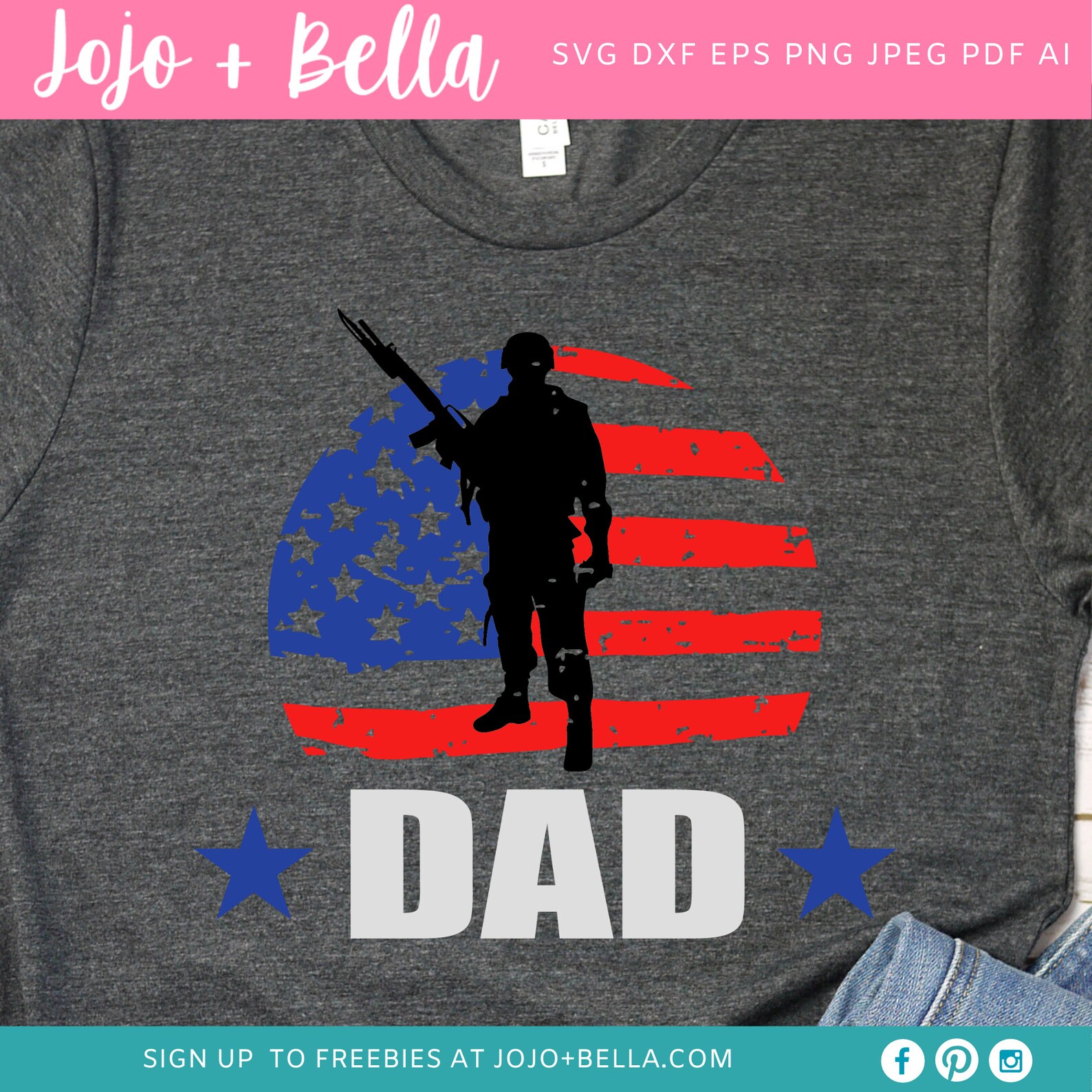 Soldier Svg - Dad Svg, Veteran Svg, Hero Svg, Military Svg, Father's ...