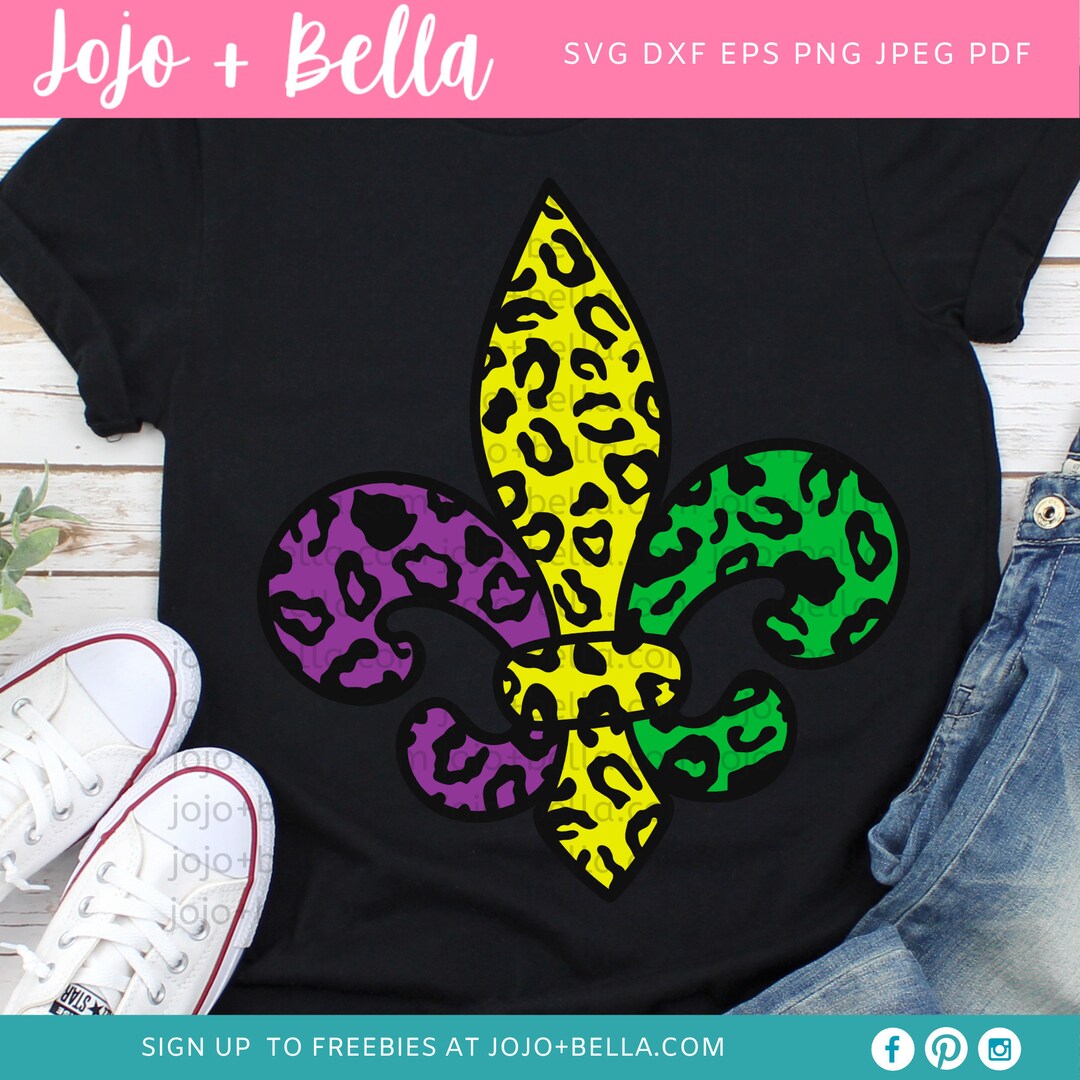Fleur De Lis Svg, Mardi Gras Svg, Mardi Gras Cut File, Fat Tuesday Svg ...