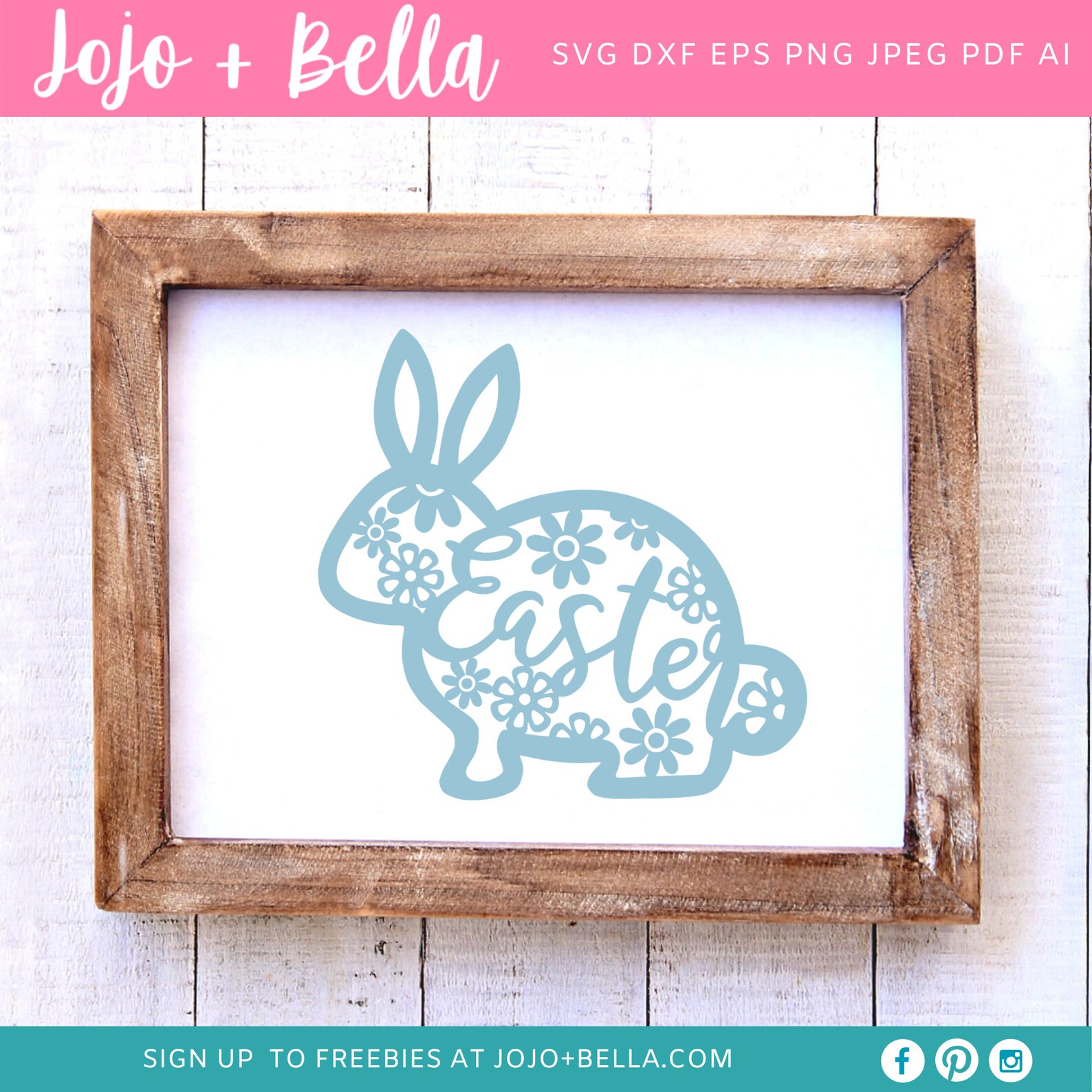 Easter Bunny SVG Easter svg file easter svg cute easter | Etsy