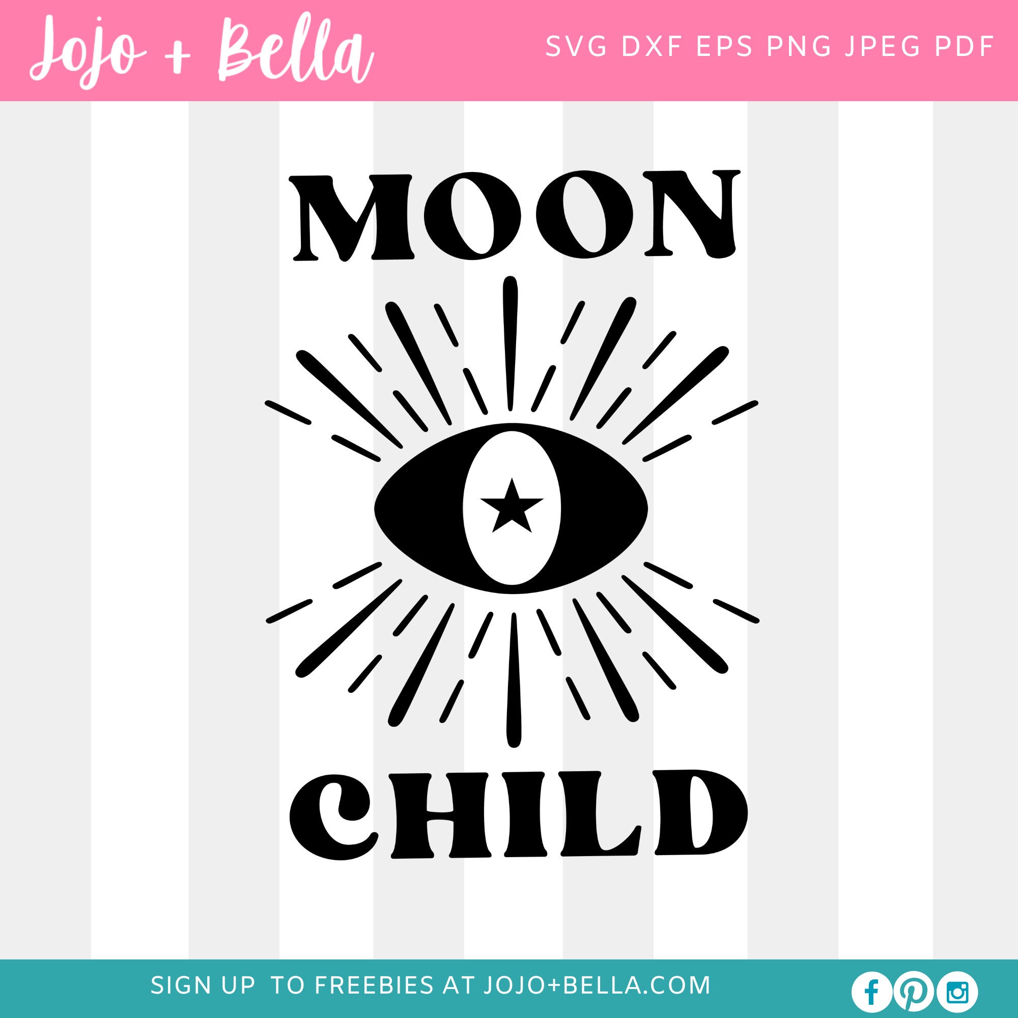 Moon child svg boho svg moon svg stay wild svg celestial - Etsy México