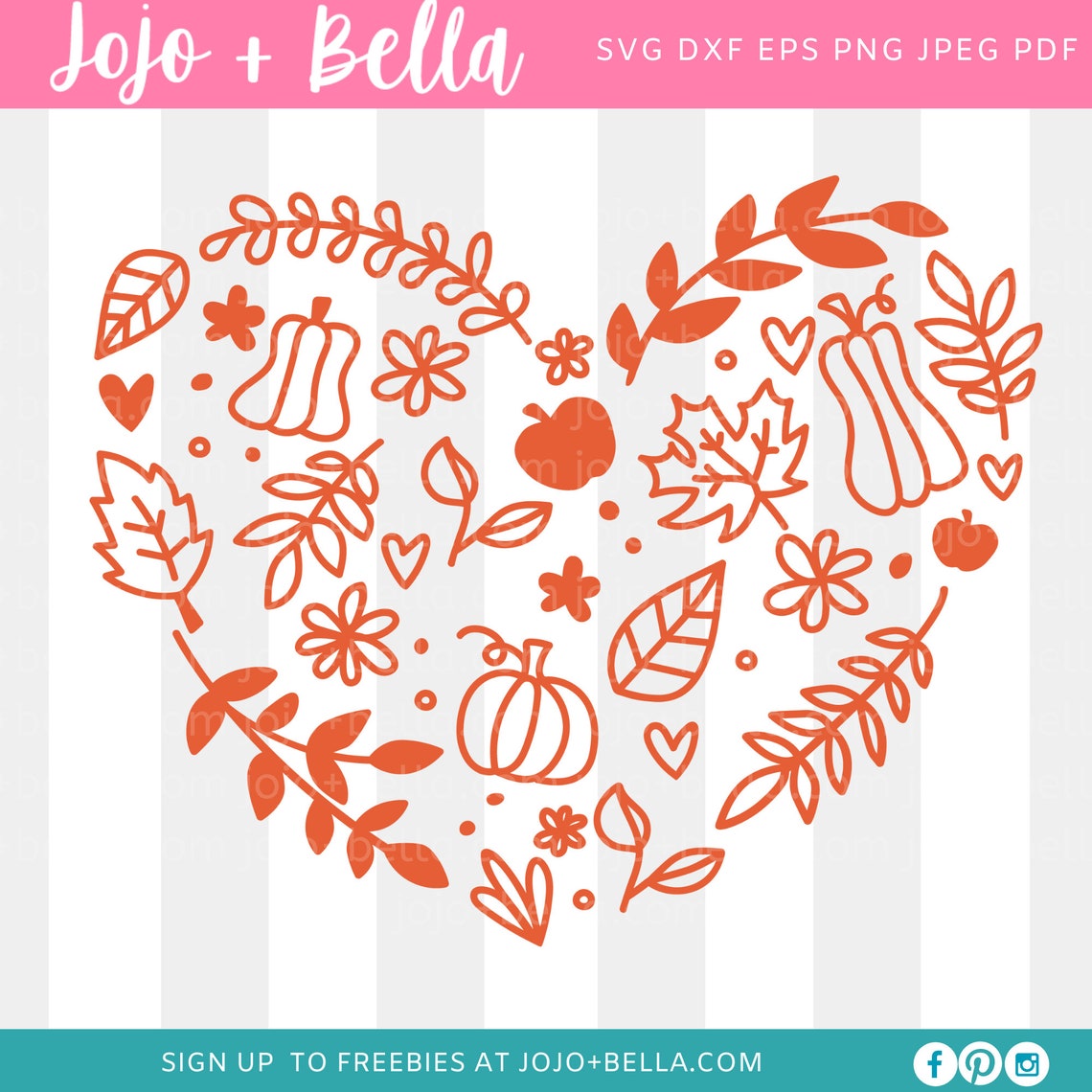 Fall Leaf Heart Svg Fall Shirt Svg Cute Fall Svg Autumn | Etsy