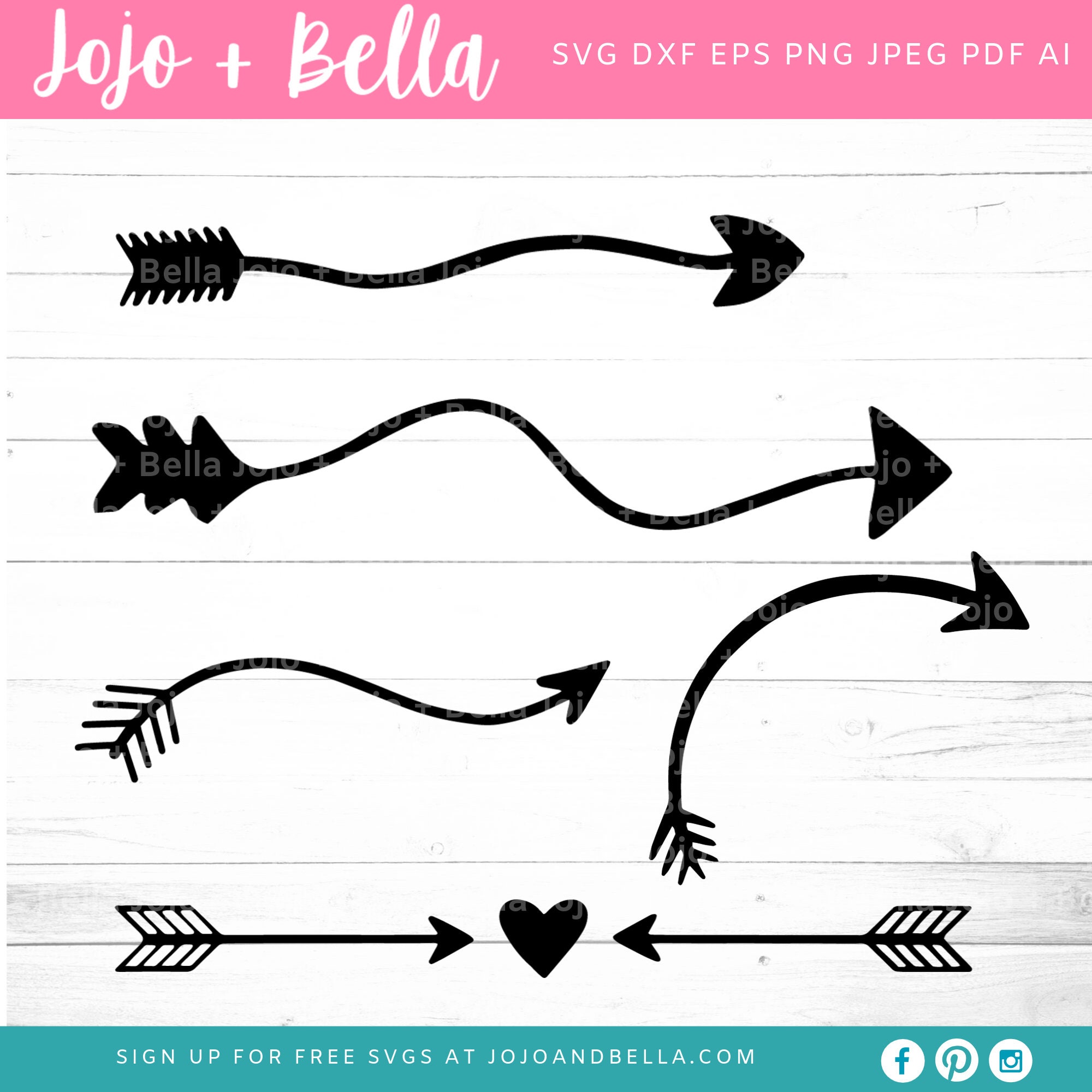 Arrow SVG Arrows Svg Bundle Arrow Clipart Arrows Clip Art | Etsy