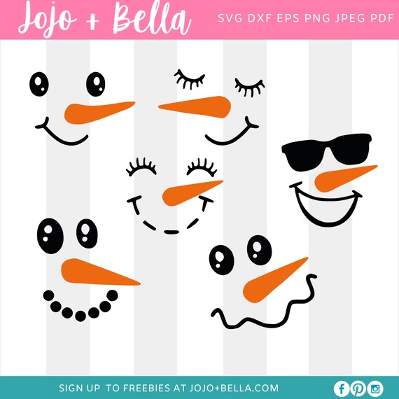 70 Off Snowman Face Svg Christmas Svg File Snowman Cut