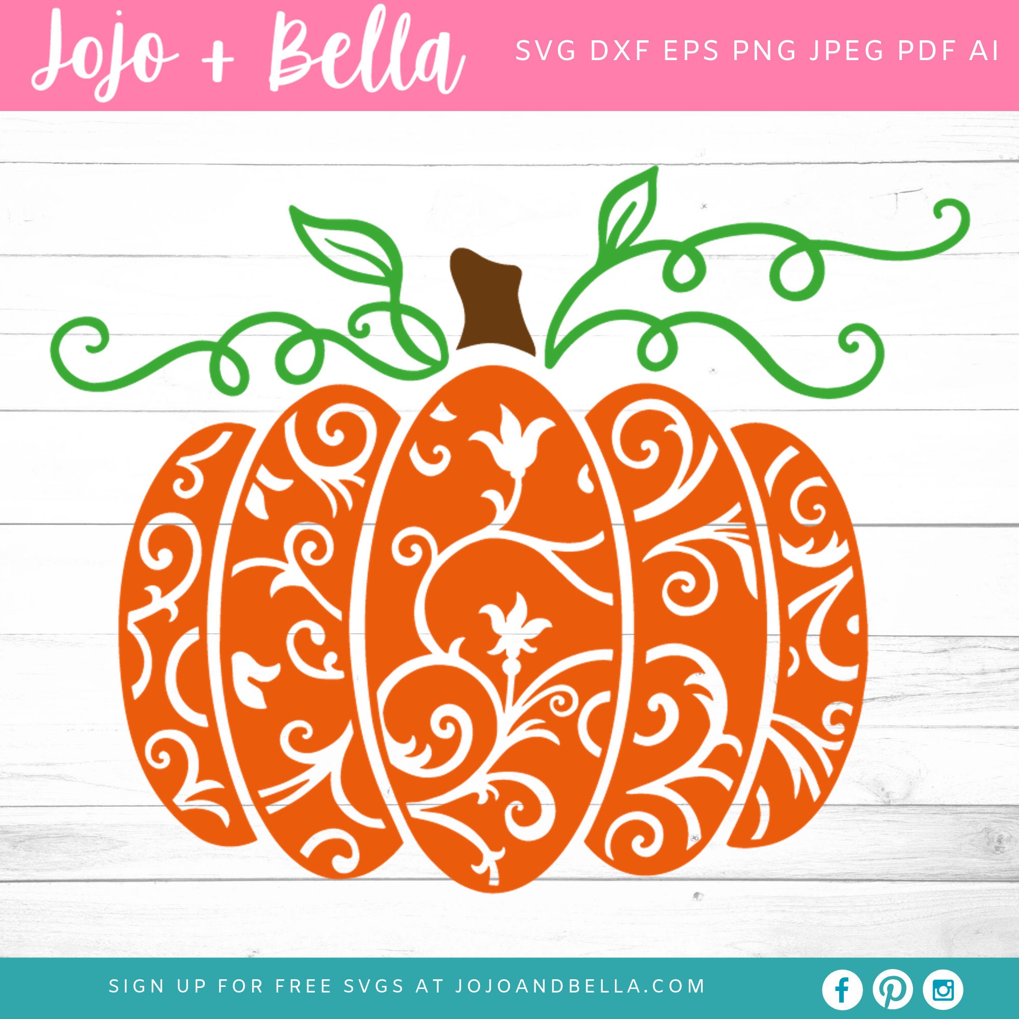 Pumpkin Svg Swirly Pumpkin SVG Pumpkin Svg File Halloween - Etsy