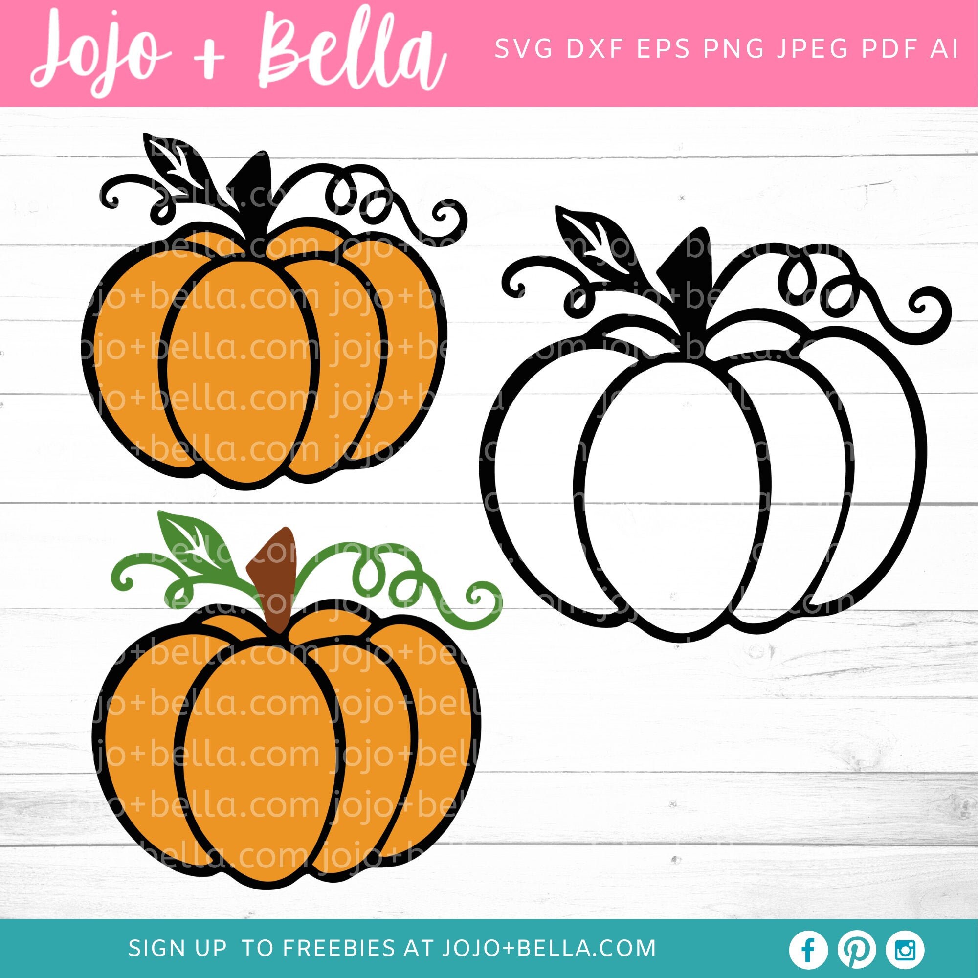 Pumpkin Outline SVG Pumpkin Svg Bundle Pumpkin Cut File - Etsy Canada