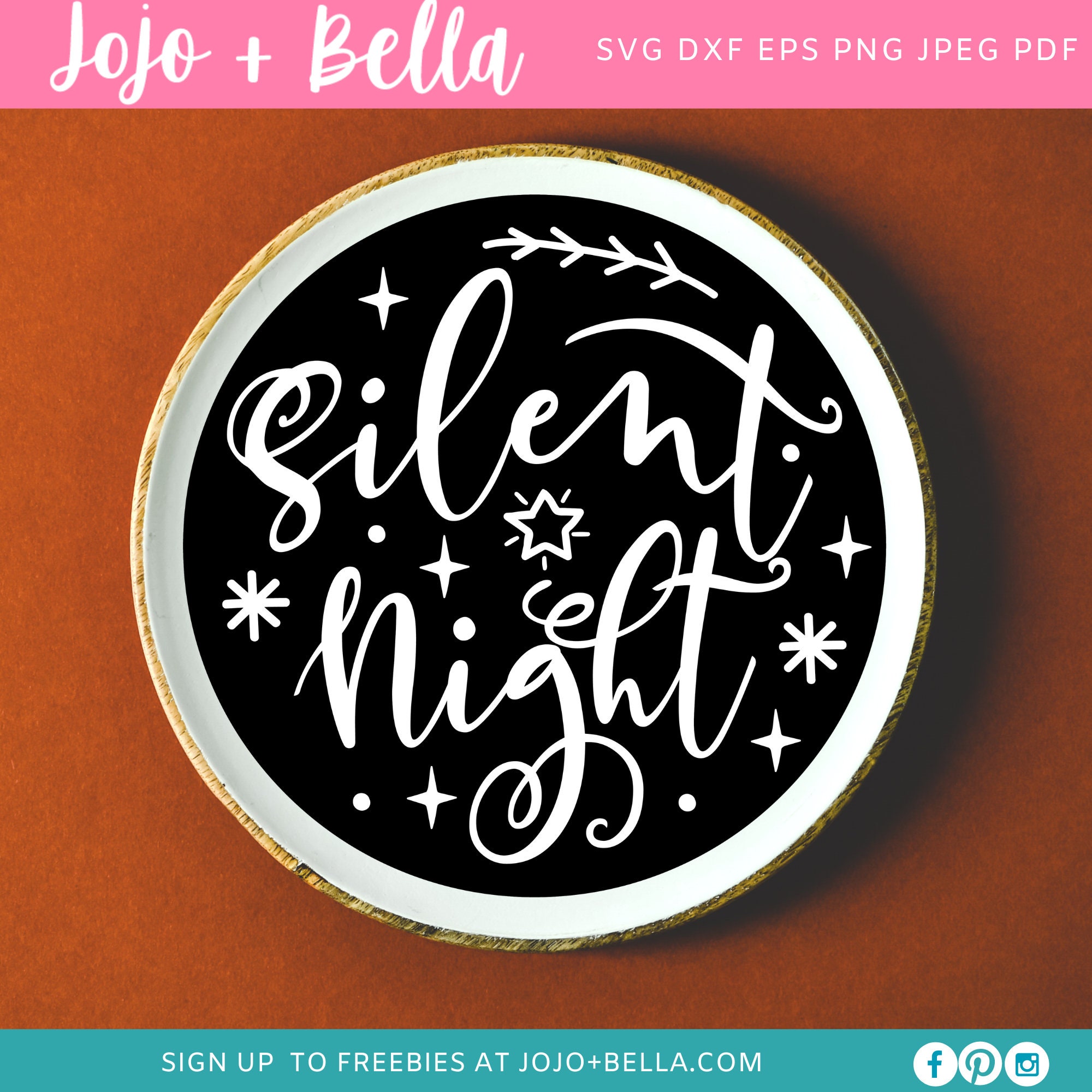 Christmas Ornament Svg Bundle Wood Slice Ornament Ornament - Etsy