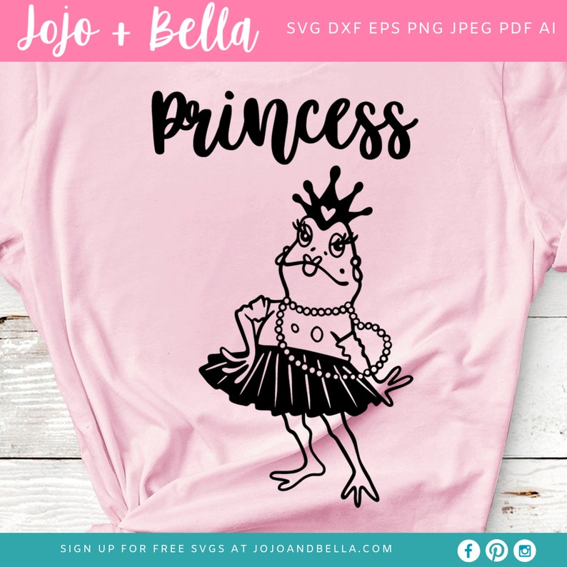 Princess SVG Dxf Eps Jpeg Png Ai Pdf Princess Svg Cut - Etsy